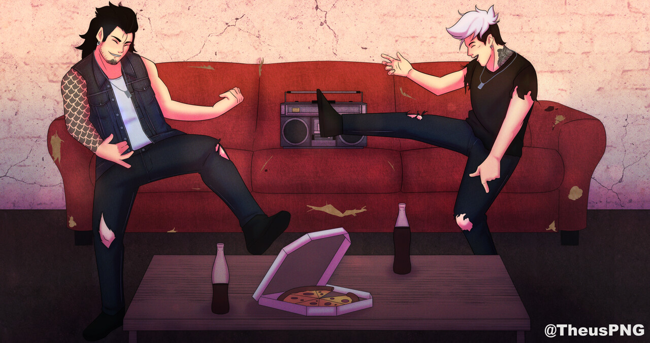 ArtStation - OC - Invisible Guitars