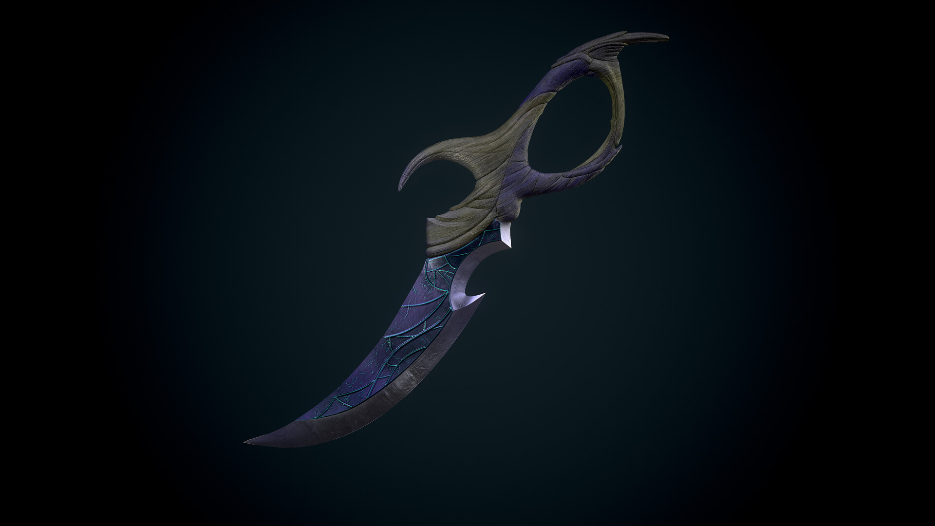 ArtStation - Blue Emerald Great Sword