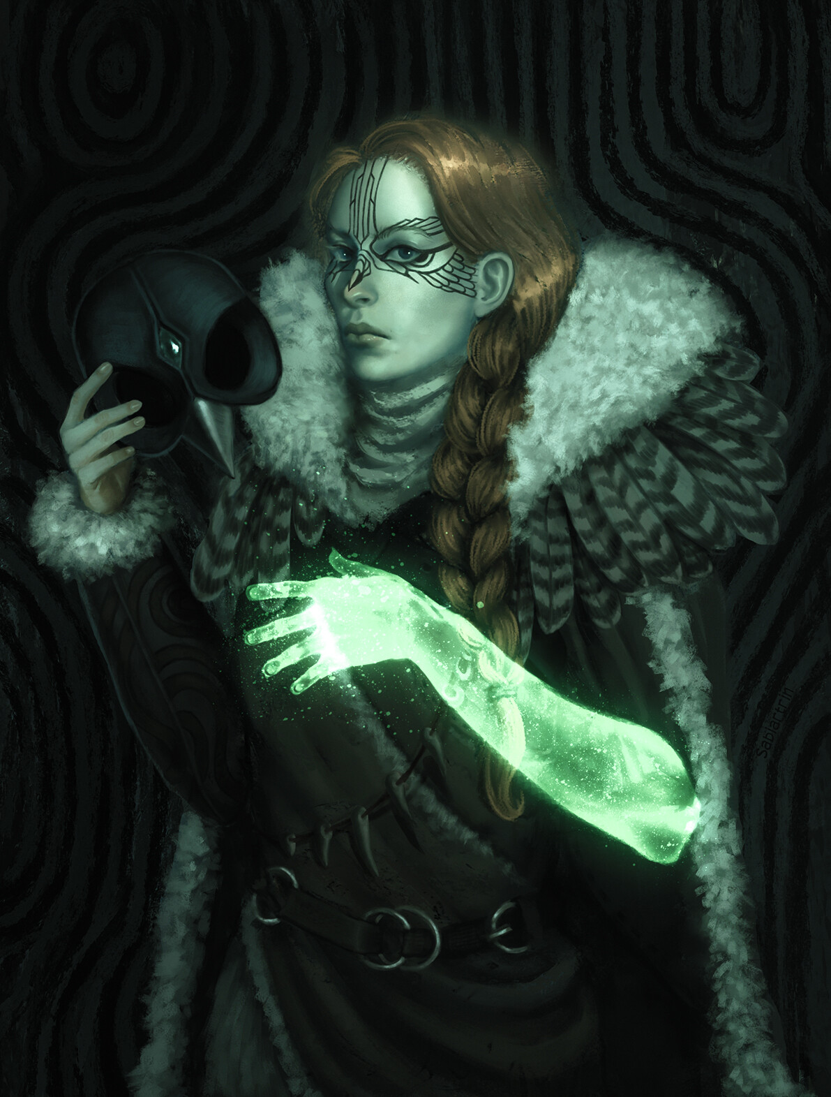 ArtStation - Commission portrait - Inquisitor Vatna