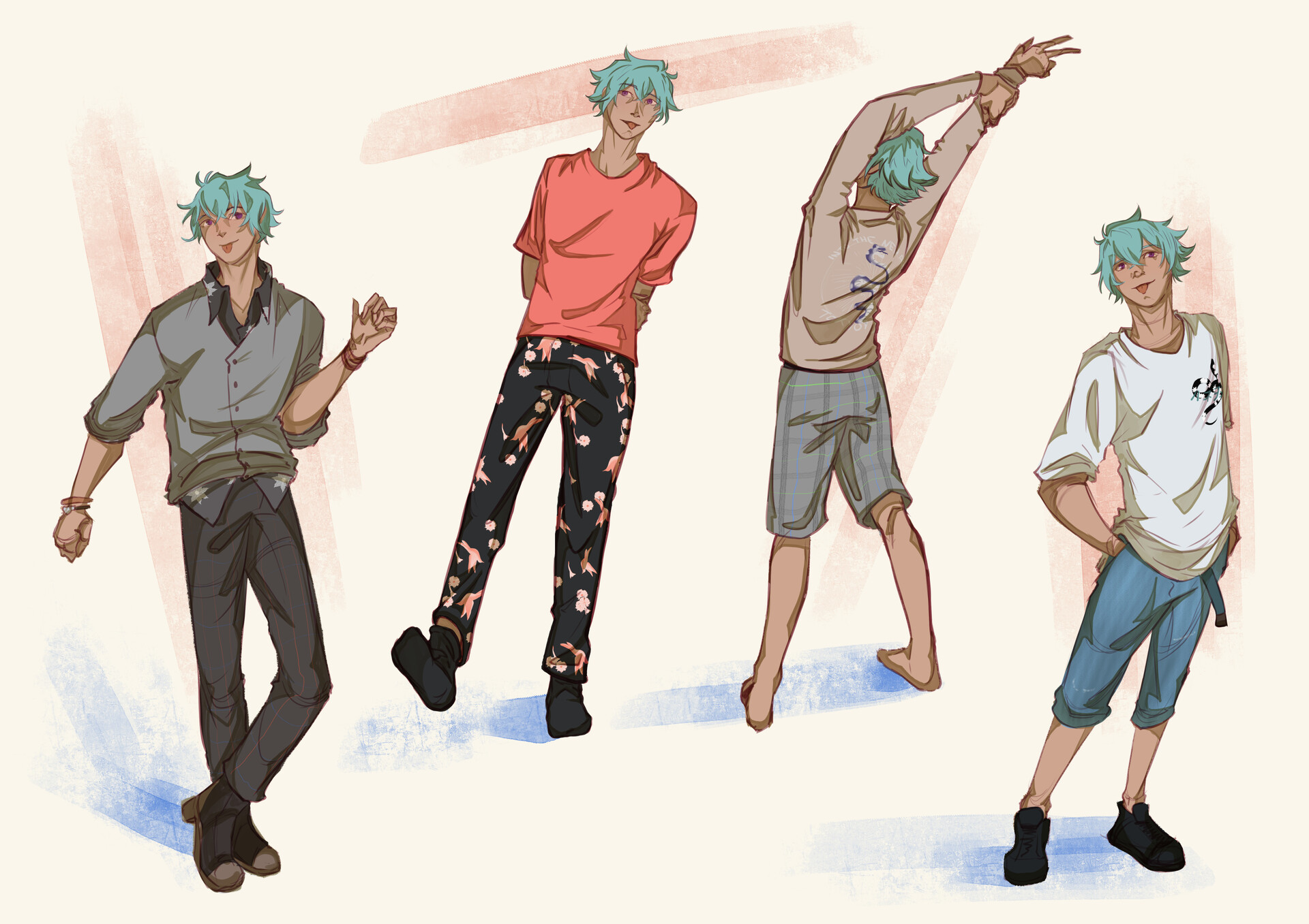 ArtStation - New Outfit - Sketches