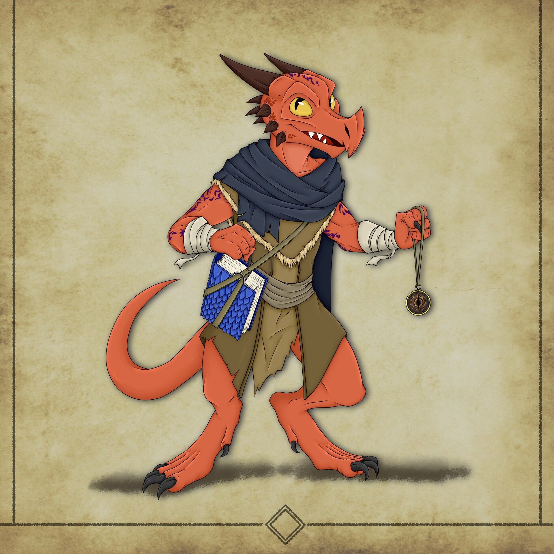 ArtStation - Kobold Shaman/Mage Full Color