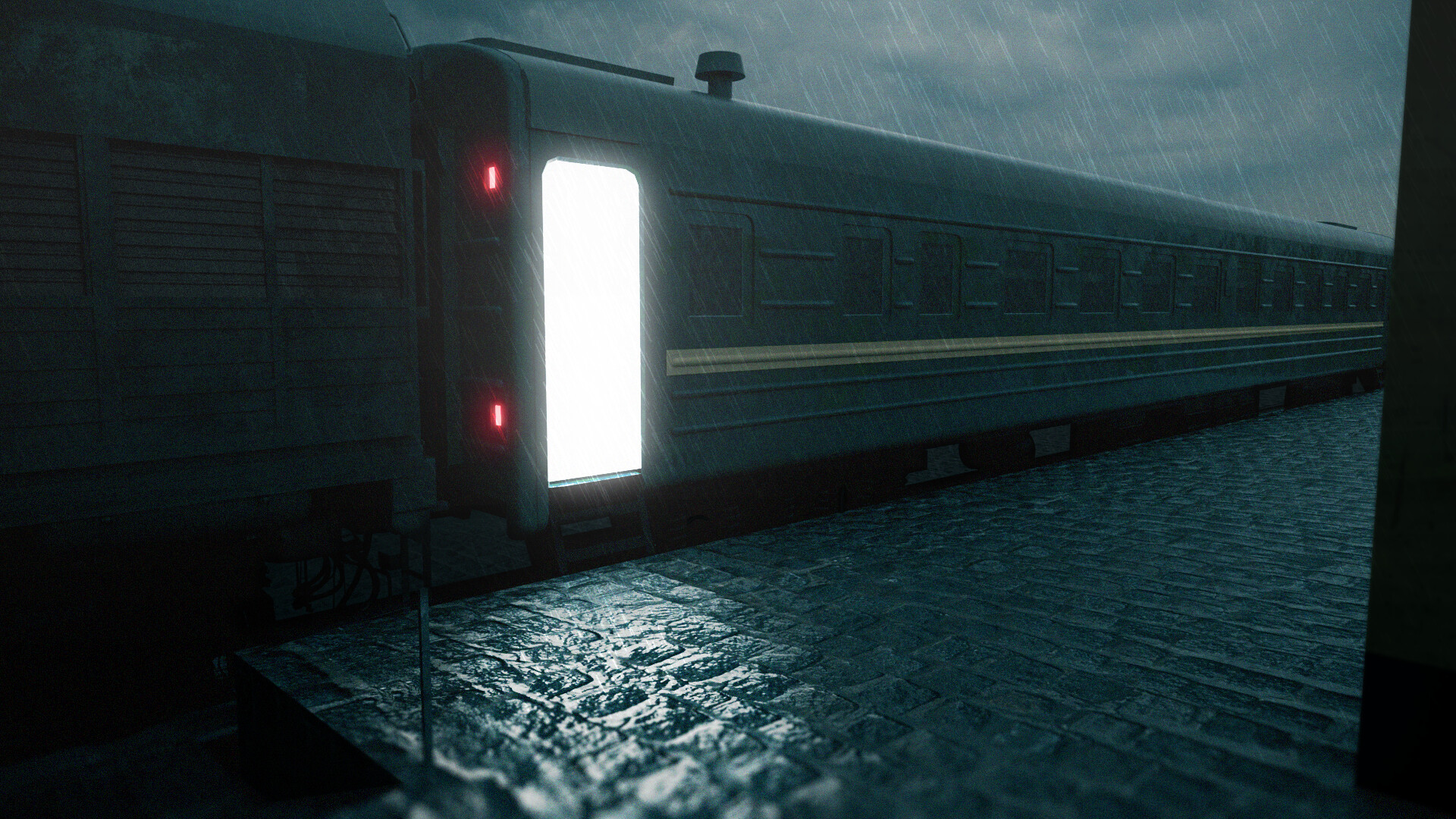 ArtStation - Last train back