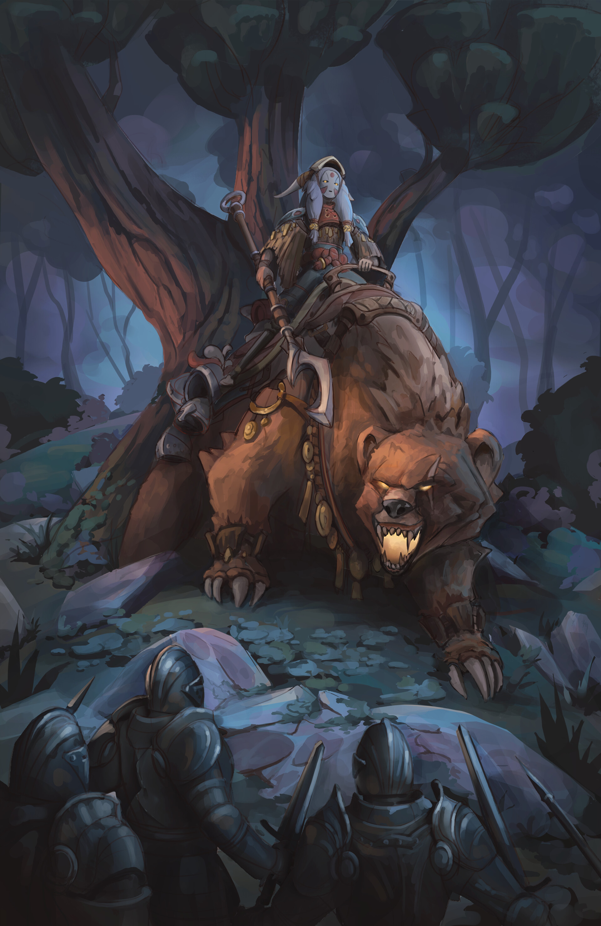 ArtStation - forest spirit