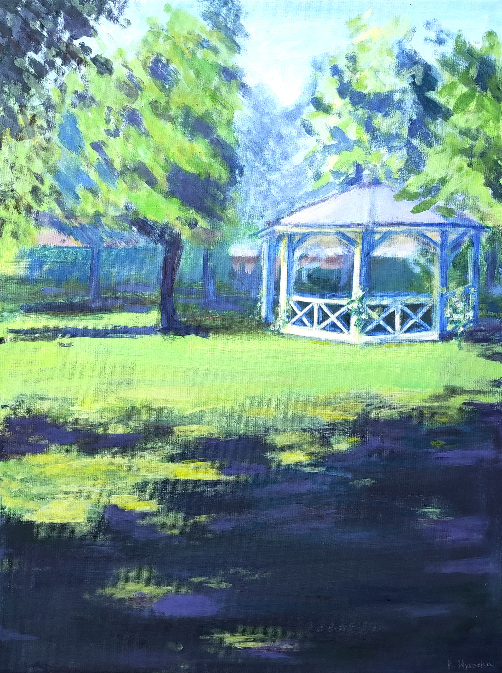 ArtStation - Orla Gazebo Painting