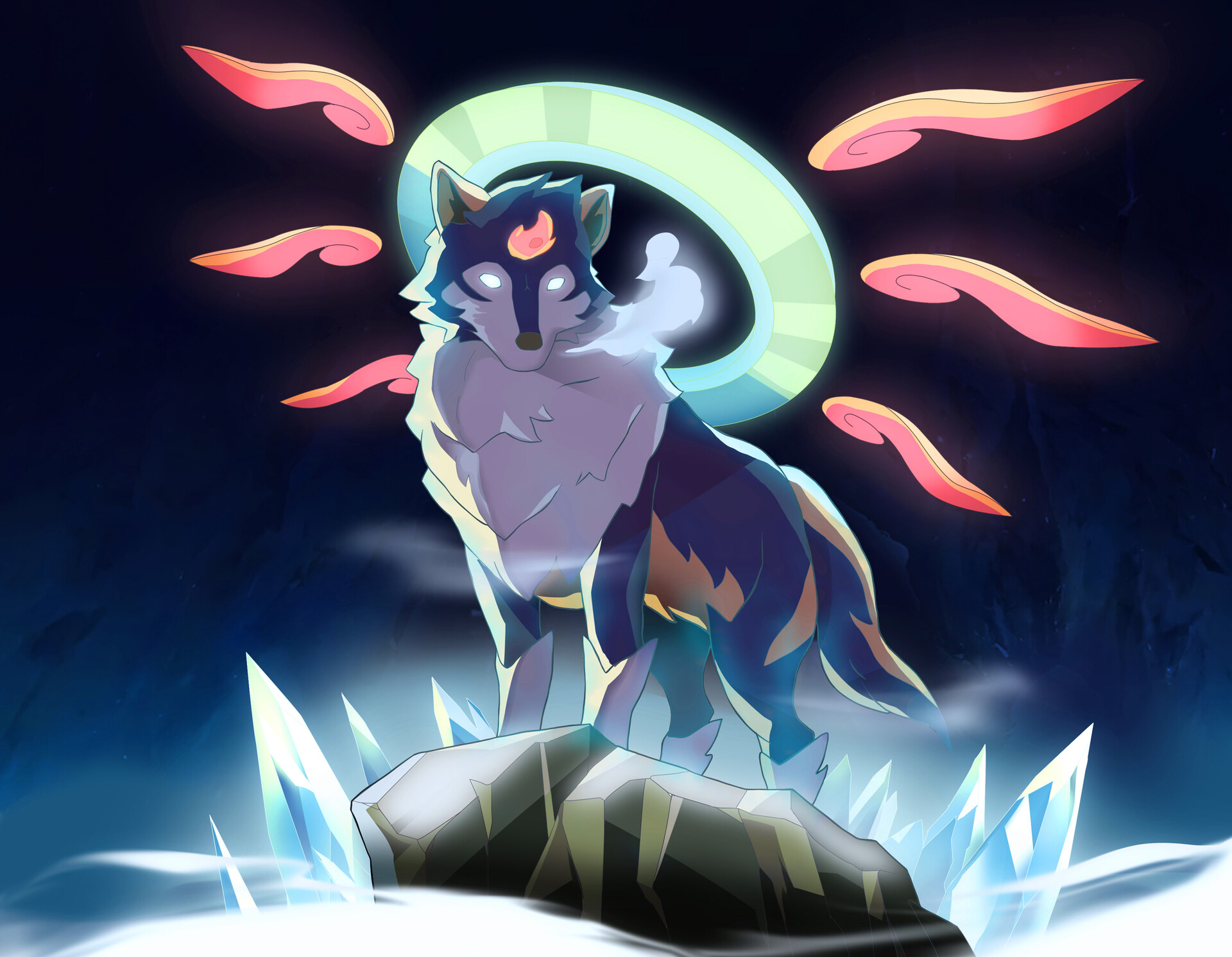 ArtStation - Mystic Wolf