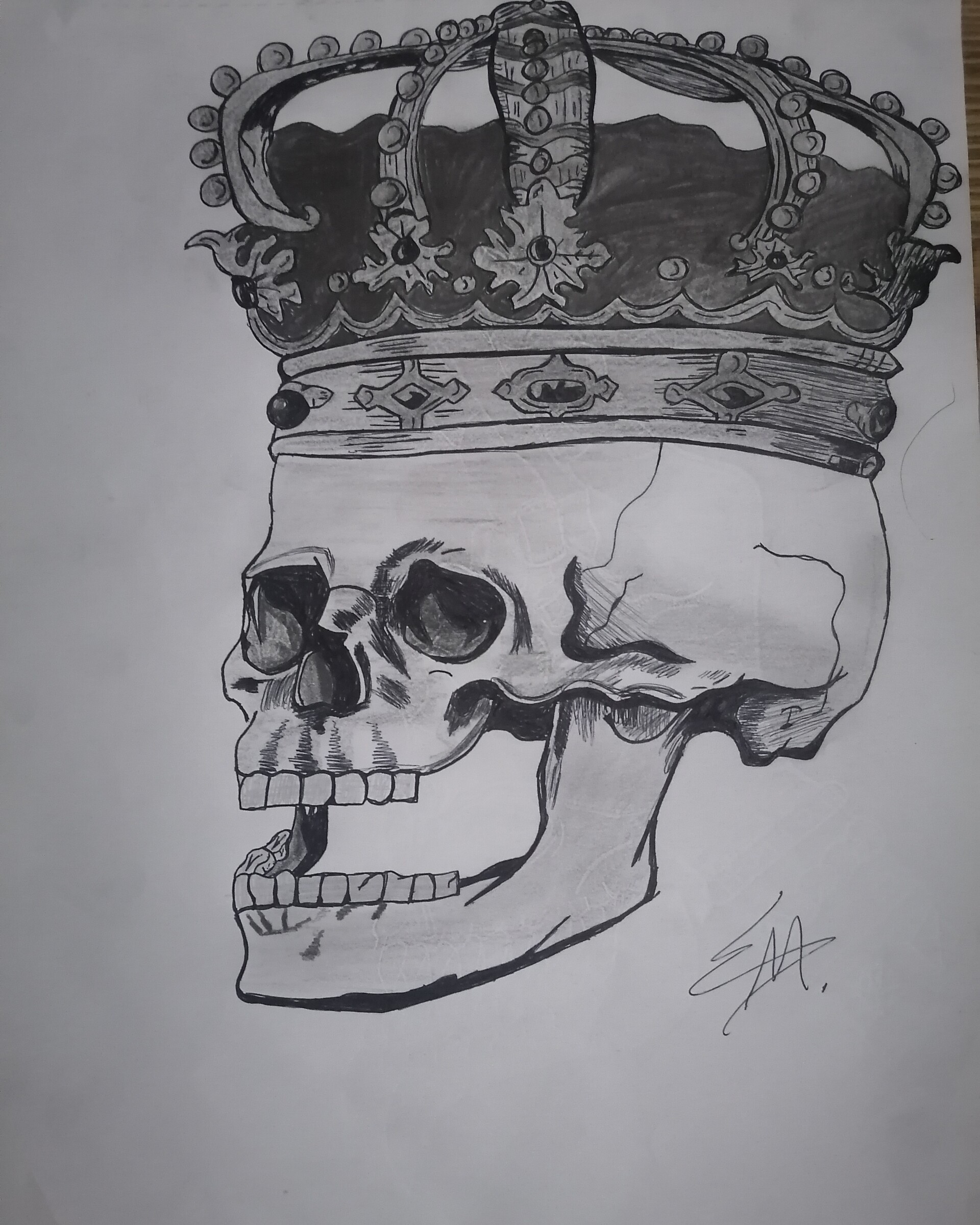 ArtStation - Deadking drawing sketch