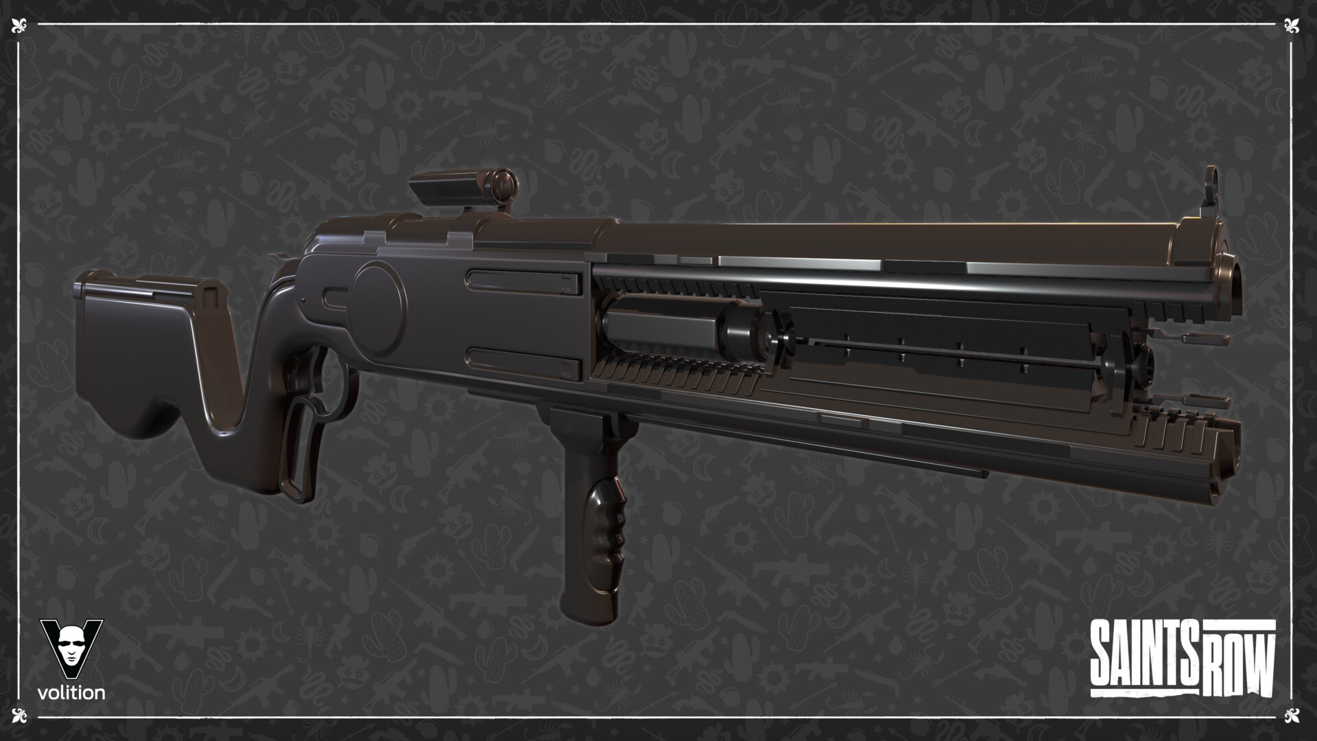 Cameron Raab - Saints Row - MDI Focus Rifle