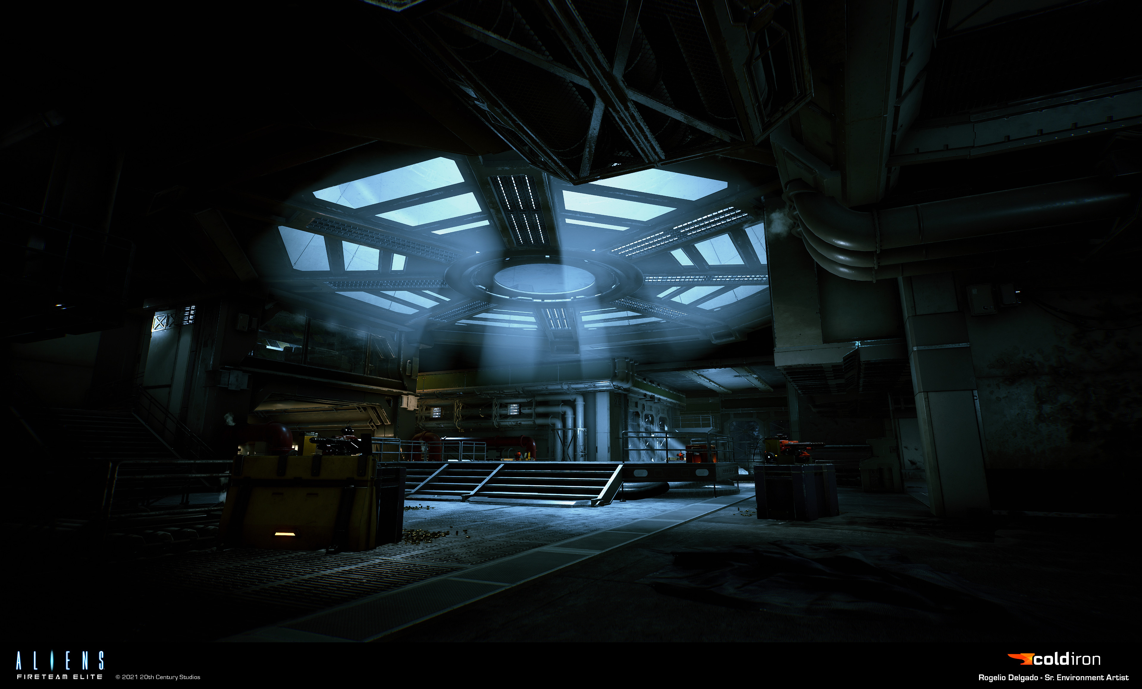 Rogelio Delgado - Aliens: Fireteam Elite - Restock Turrets