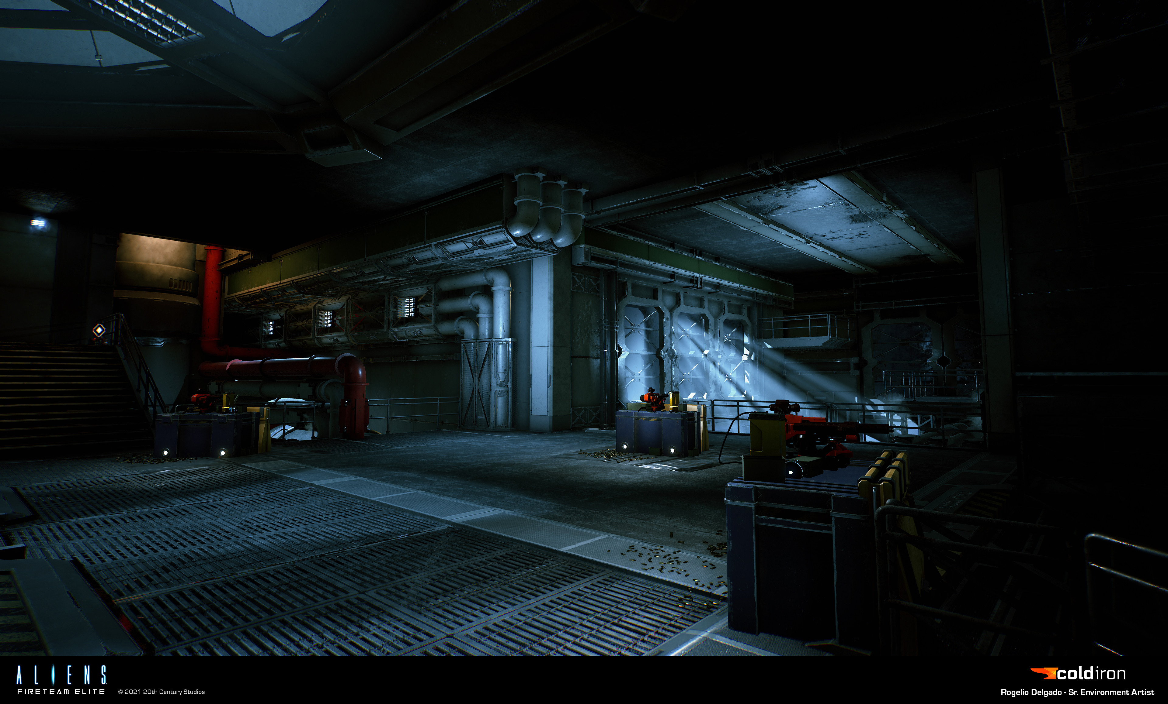 Rogelio Delgado - Aliens: Fireteam Elite - Restock Turrets