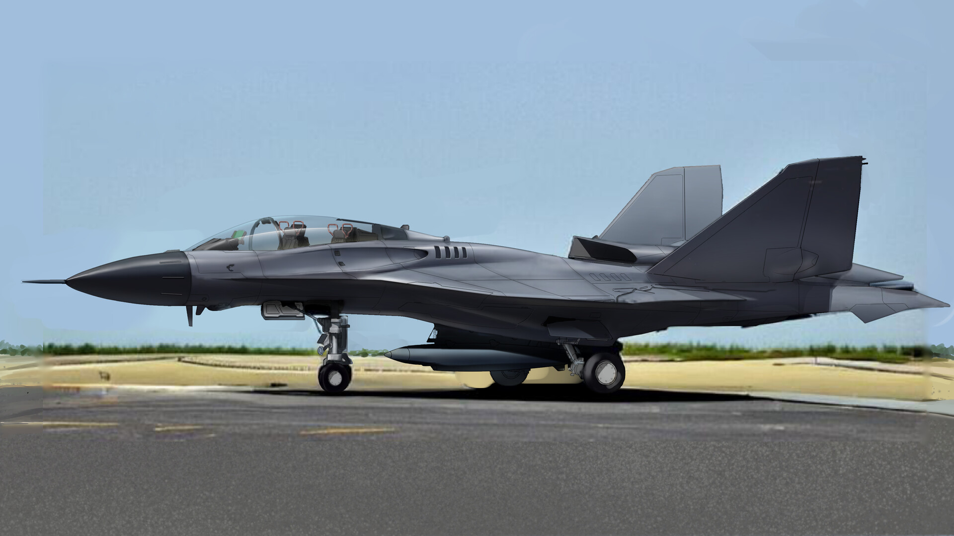 ArtStation - fighter jet