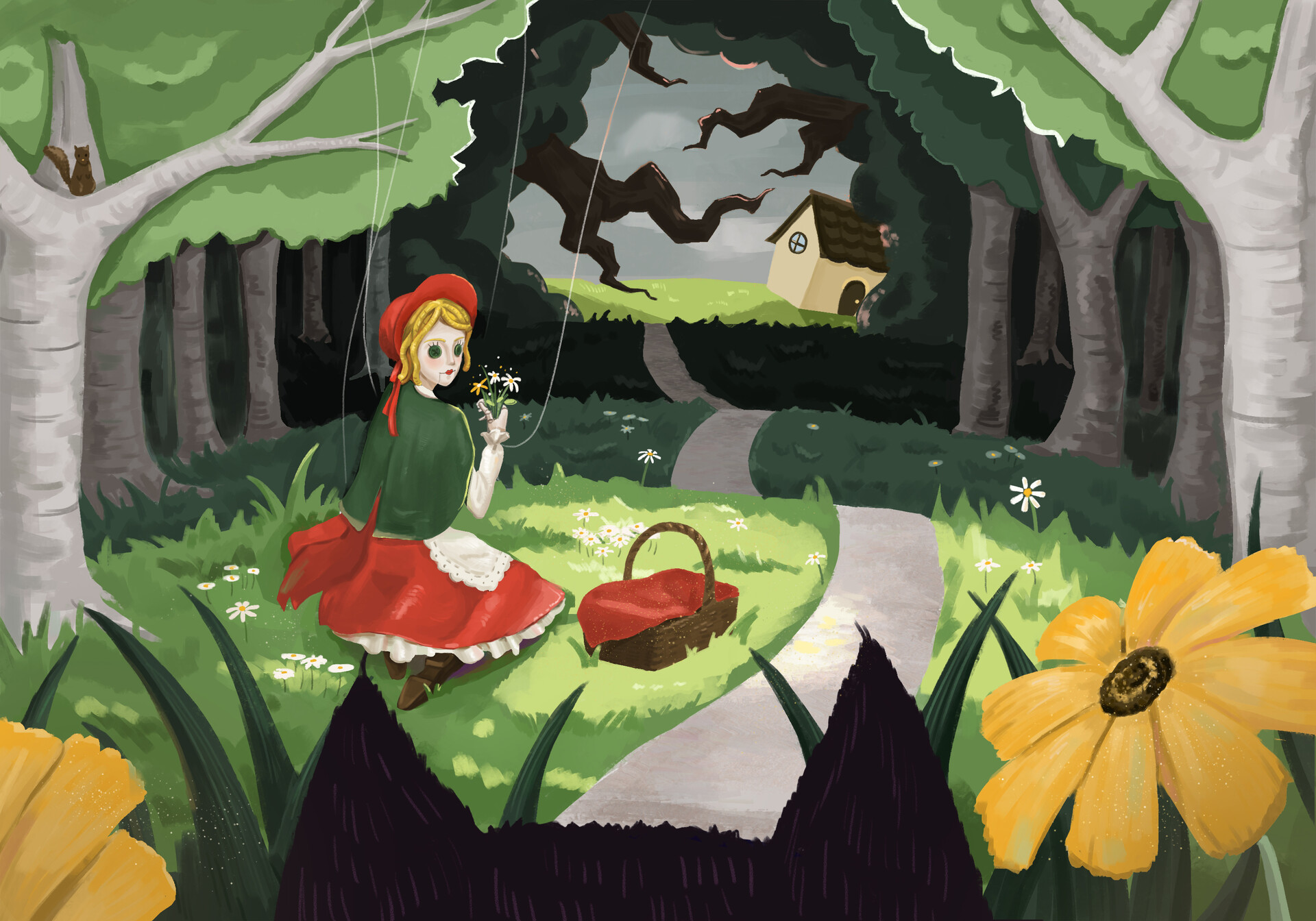 ArtStation - Little Red Riding Hood