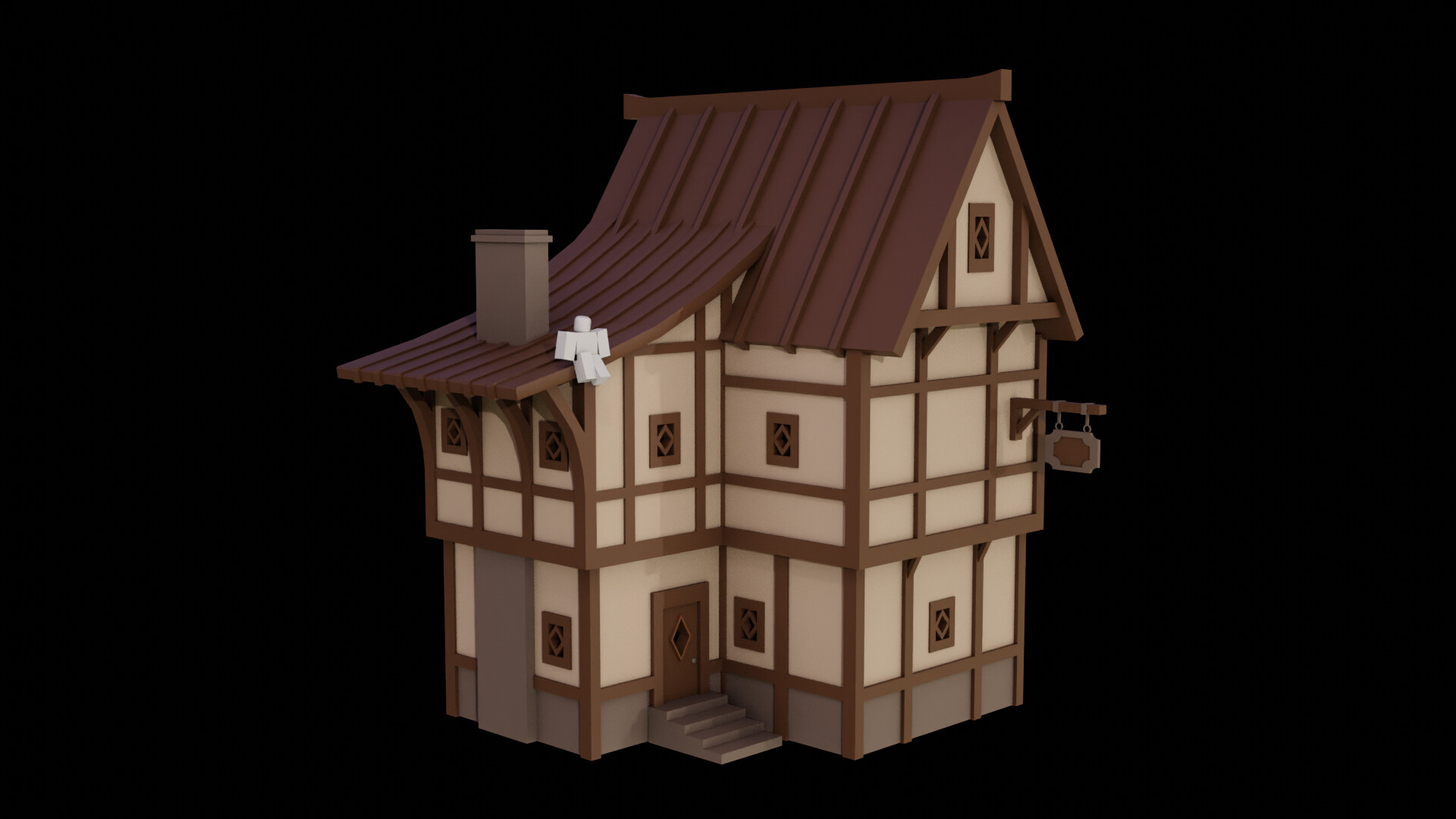 AmirFlynn - Blocky Medieval House