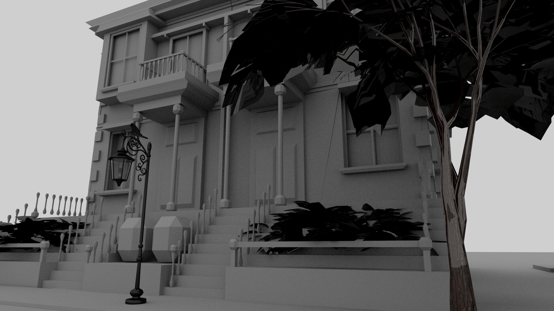 ArtStation - harriet's Apartment In Kidsilano (interior & exterior design)