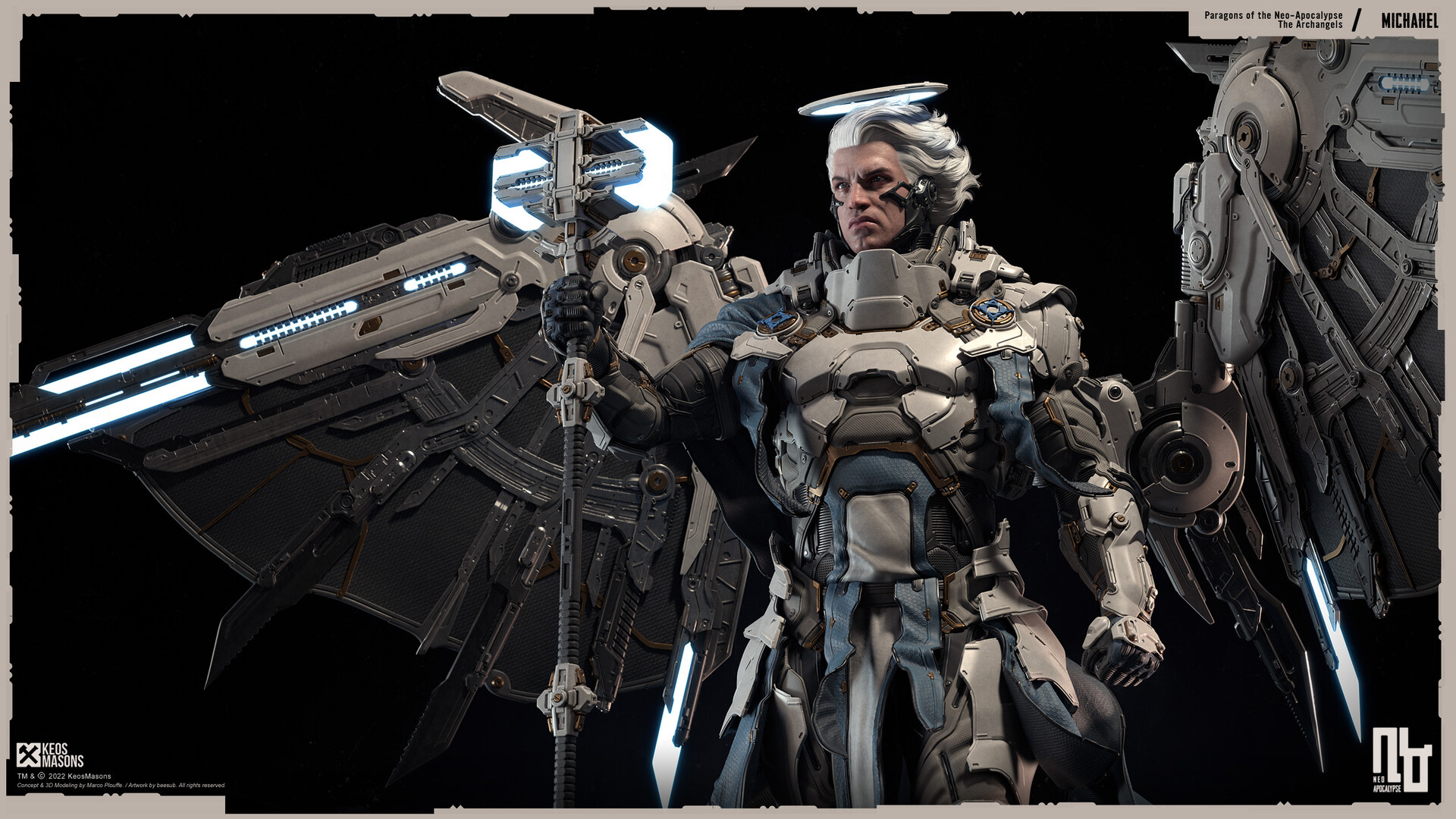 Marco Plouffe (Keos Masons) - The Archangels - MICHAHEL - Paragons of ...