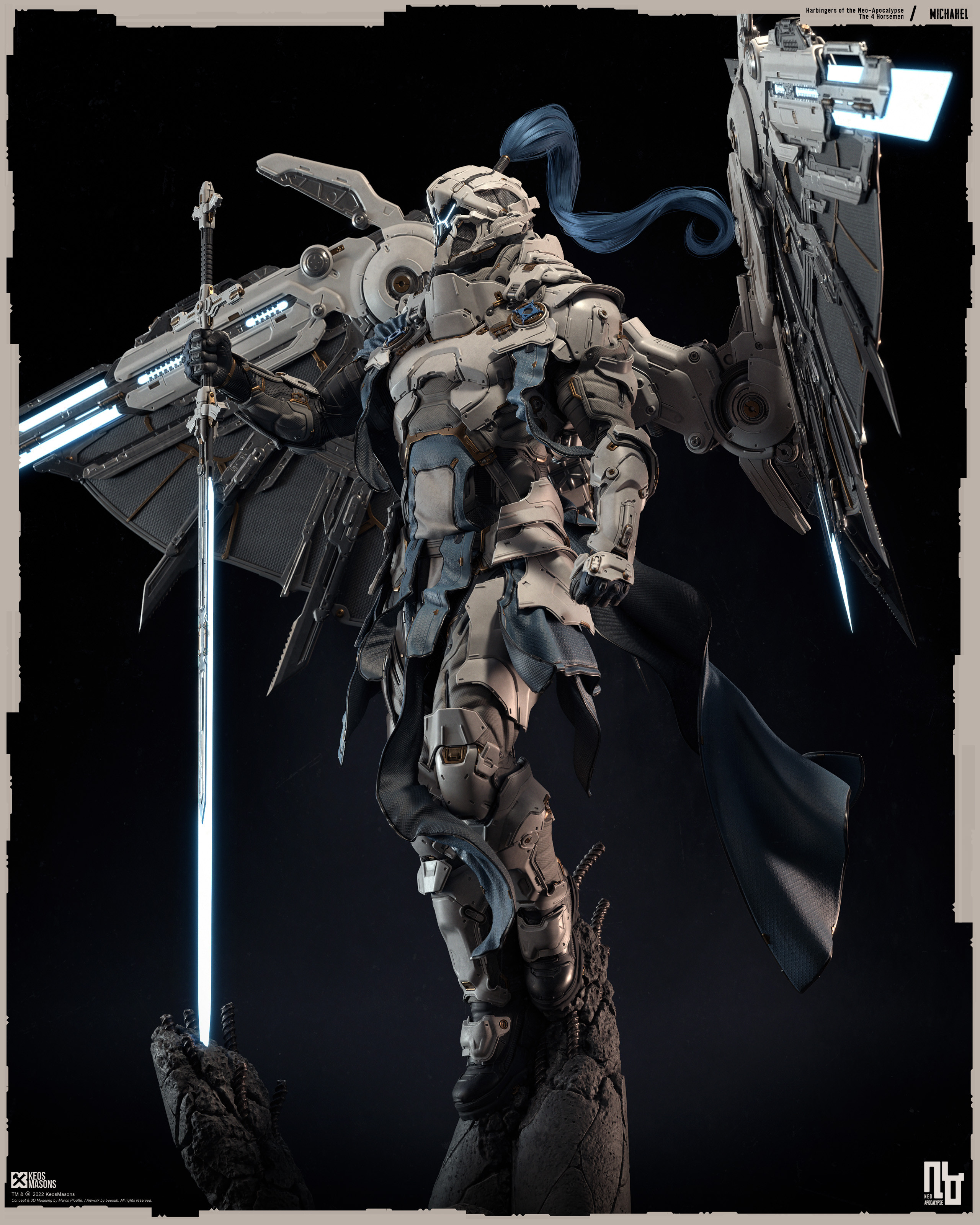 Marco Plouffe (Keos Masons) - The Archangels - MICHAHEL - Paragons of ...