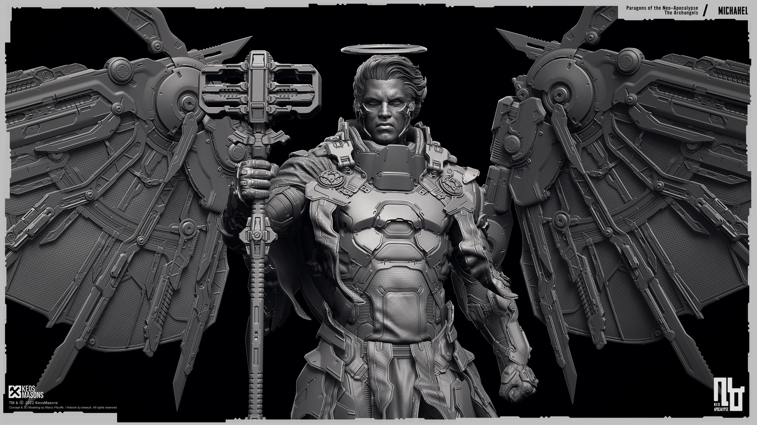Marco Plouffe (Keos Masons) - The Archangels - MICHAHEL - Paragons of ...