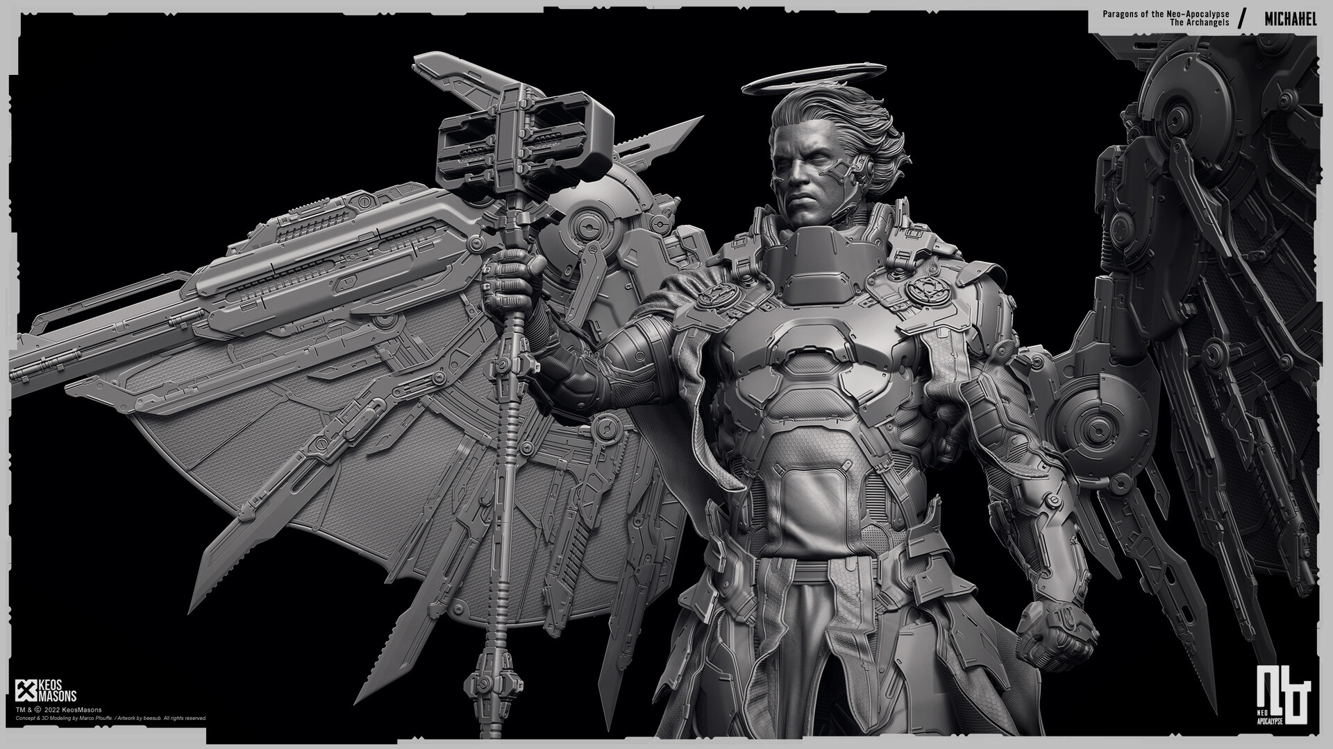Marco Plouffe (Keos Masons) - The Archangels - MICHAHEL - Paragons of ...