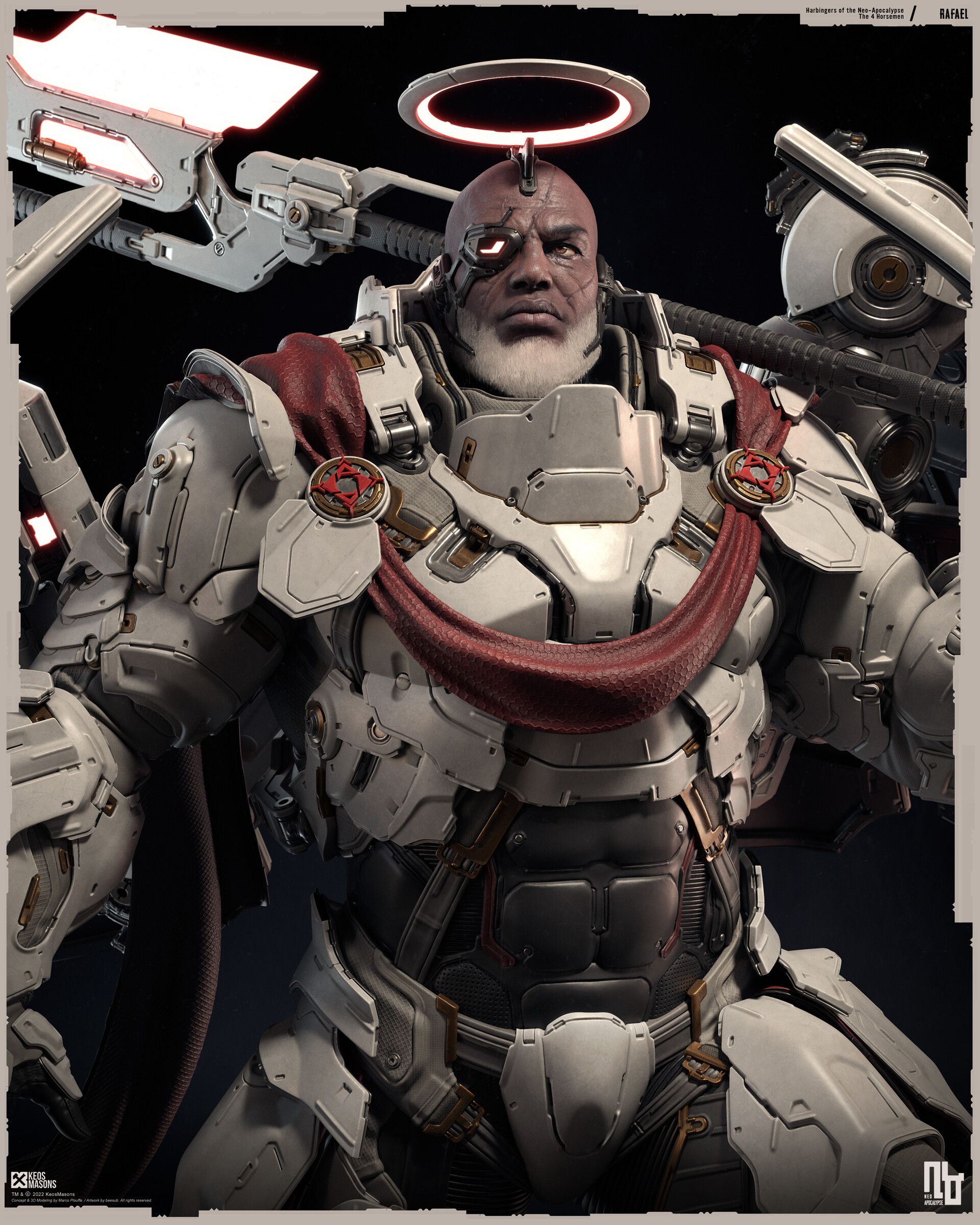 Marco Plouffe (Keos Masons) - The Archangels - RAFAEL - Paragons of the ...