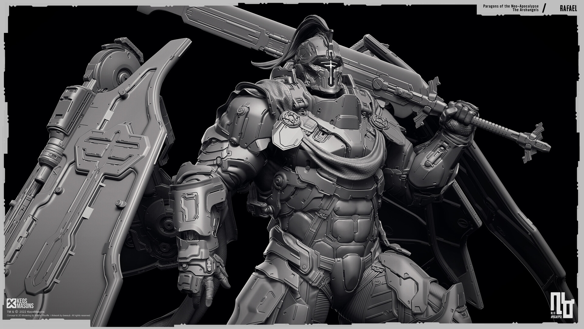 Marco Plouffe (Keos Masons) - The Archangels - RAFAEL - Paragons of the ...