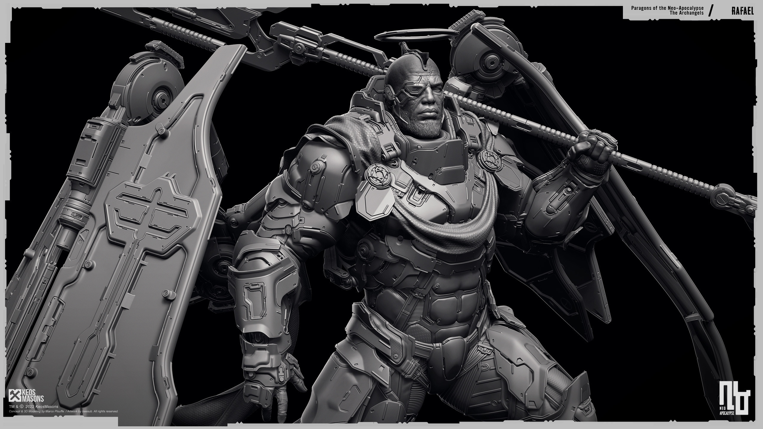 Marco Plouffe (Keos Masons) - The Archangels - RAFAEL - Paragons of the ...