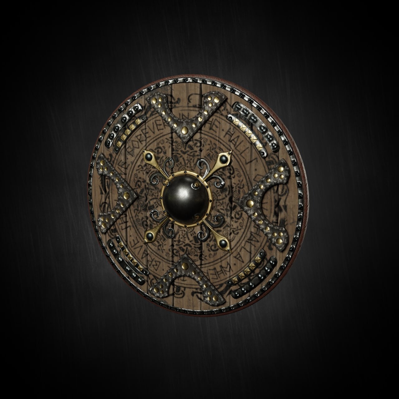 ArtStation - shield in orthodox style