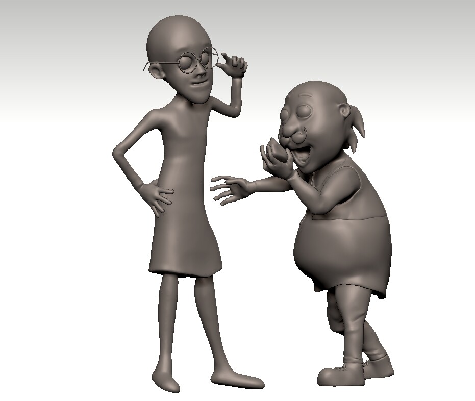 ArtStation - motu patlu