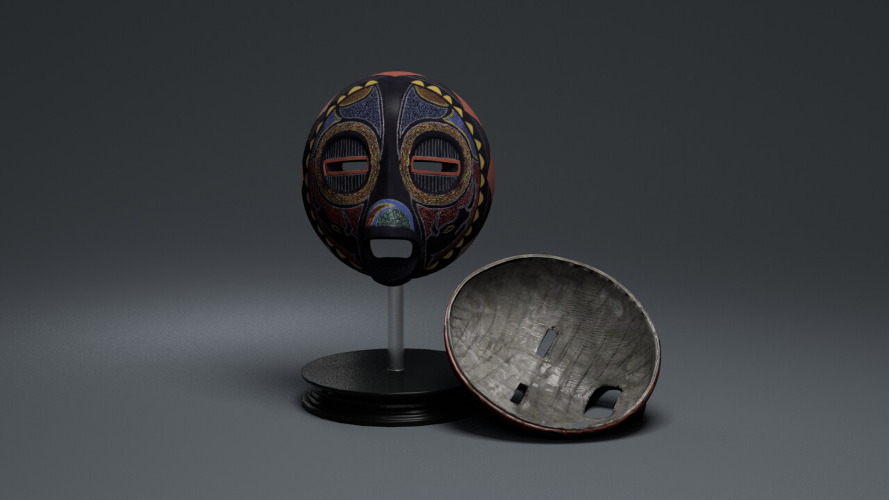 ArtStation - African Mask