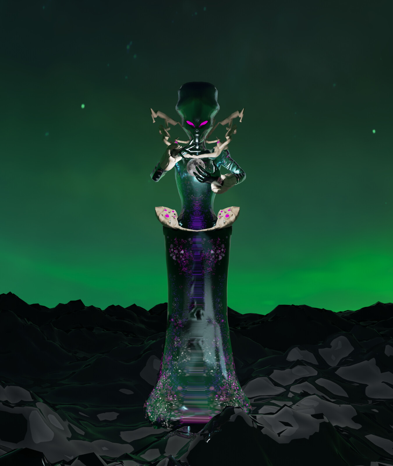 zaguz_in_digital - Space Bones Diva