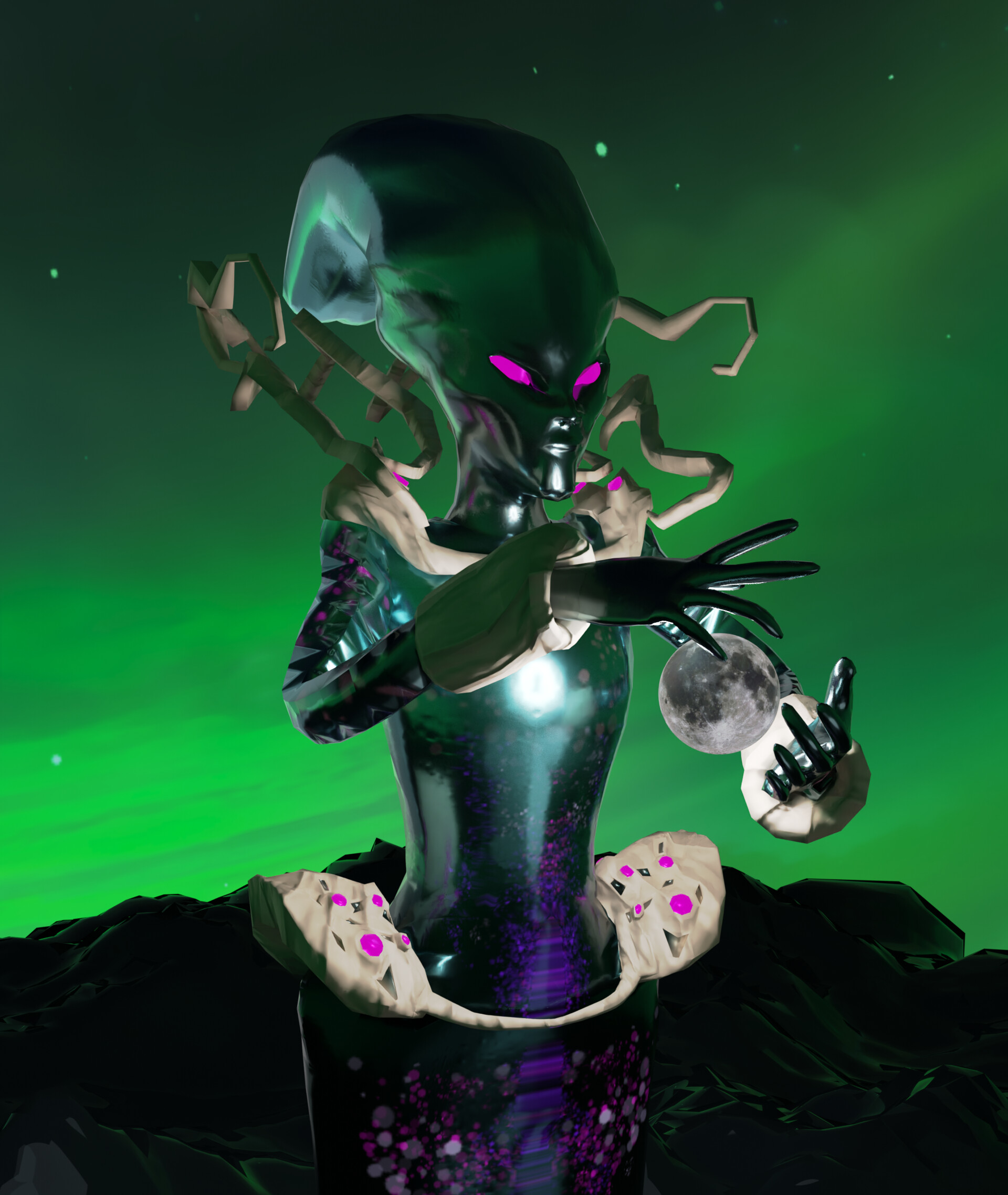 zaguz_in_digital - Space Bones Diva