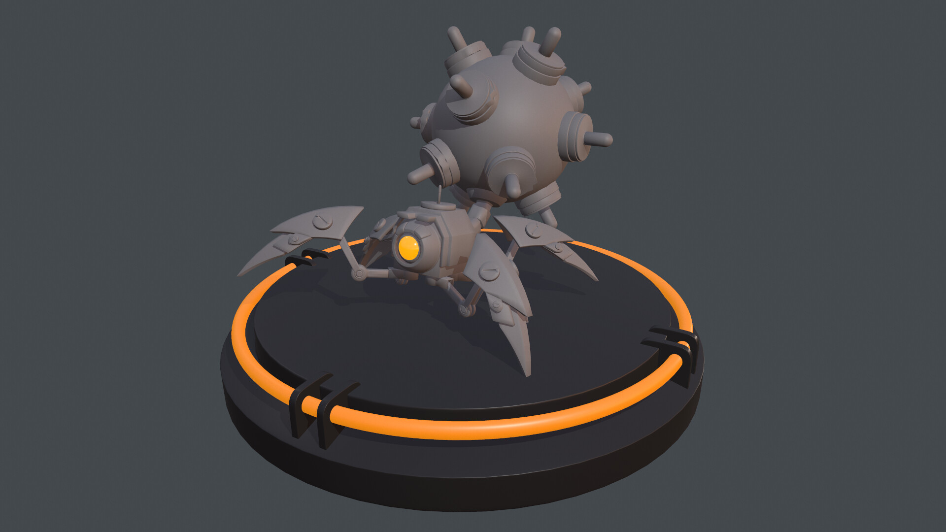 ArtStation - spider robot concept