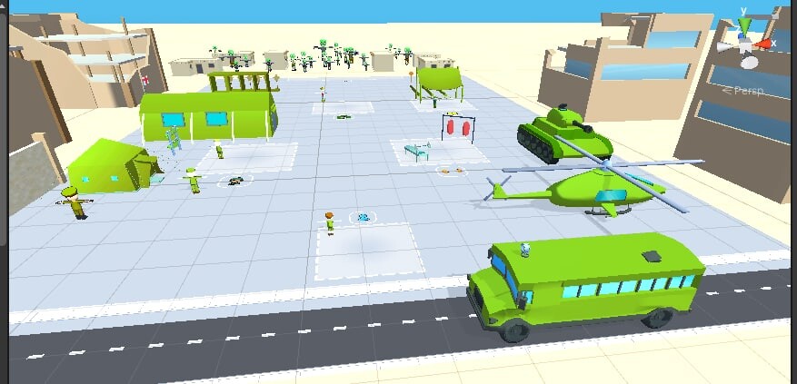 ArtStation - Army base