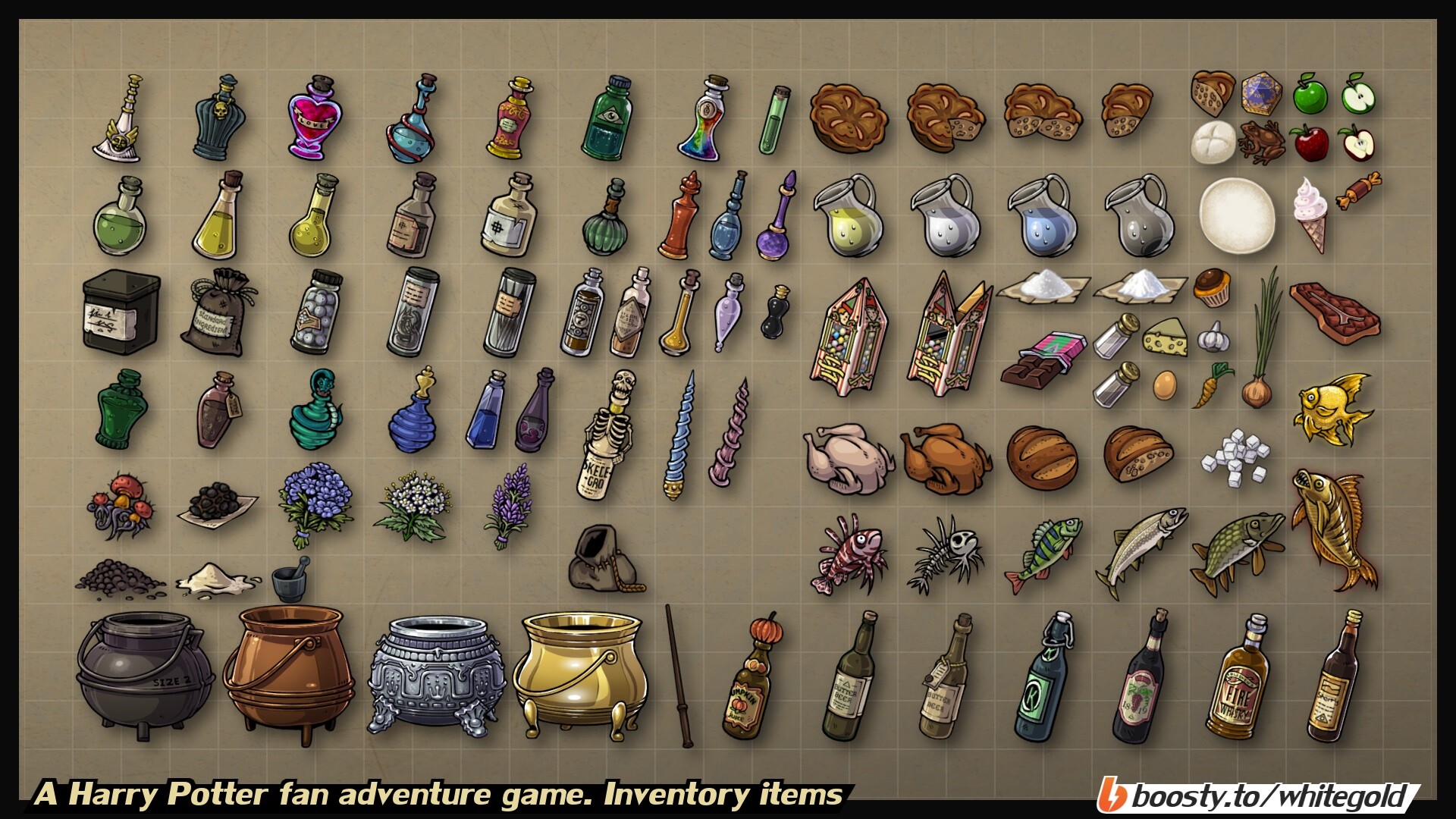 ArtStation - inventory items