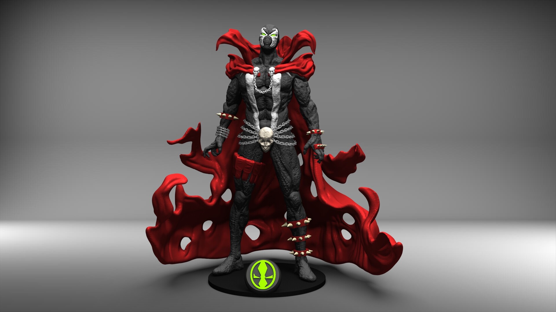 ArtStation - The Spawn statue