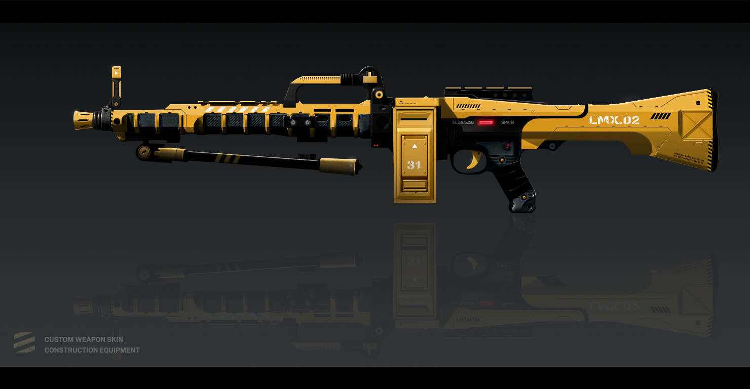 ArtStation - Custom Weapon Skin