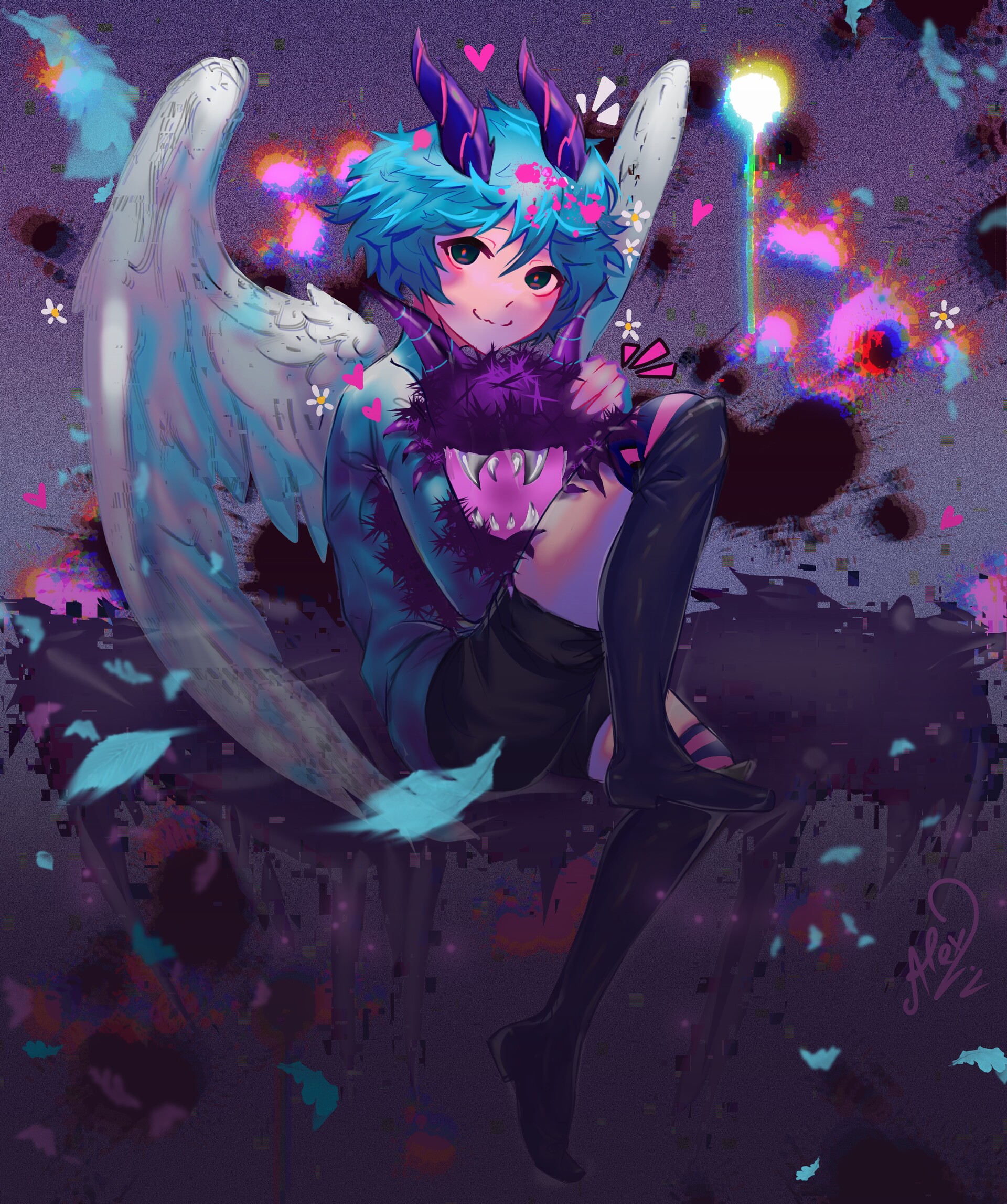 ArtStation - evil angel