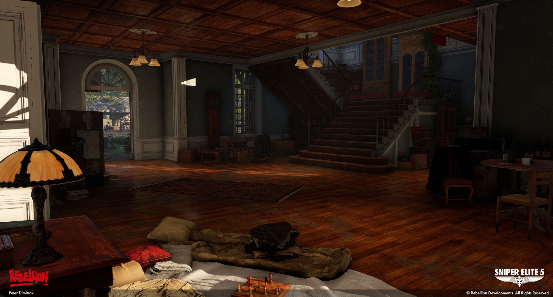 Peter Dimitrov - Sniper Elite 5 - Flooded Village - Interiors