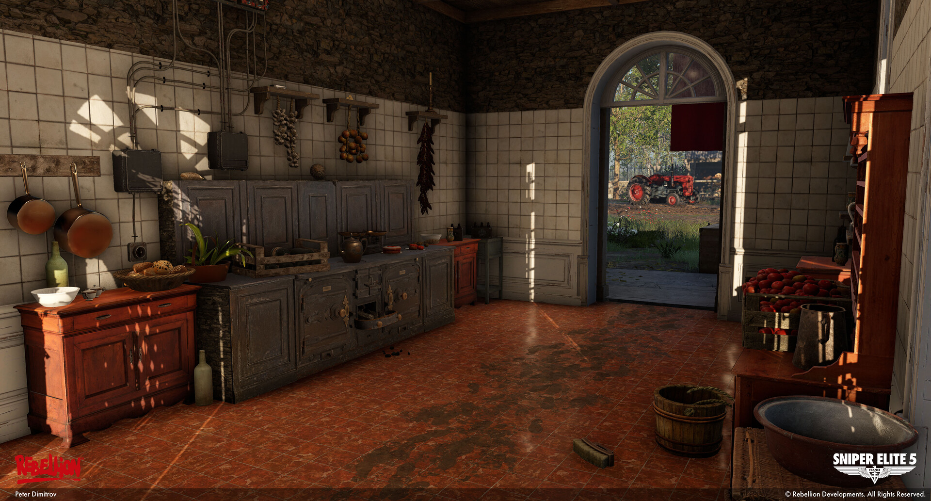 Peter Dimitrov - Sniper Elite 5 - Flooded Village - Interiors