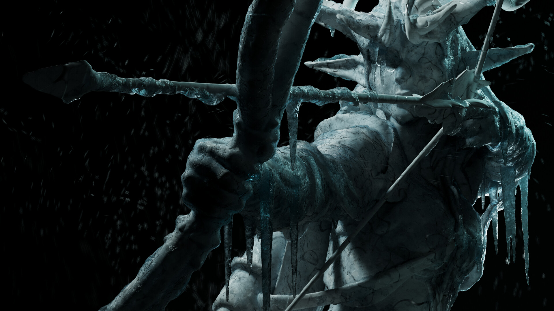 ArtStation - Frozen Statue