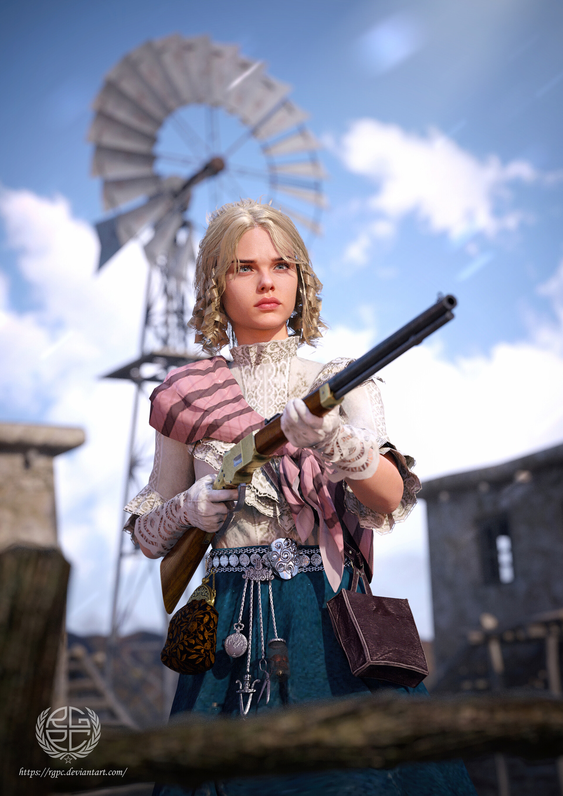 ArtStation - Once Upon A Time In The West (Harmonica)