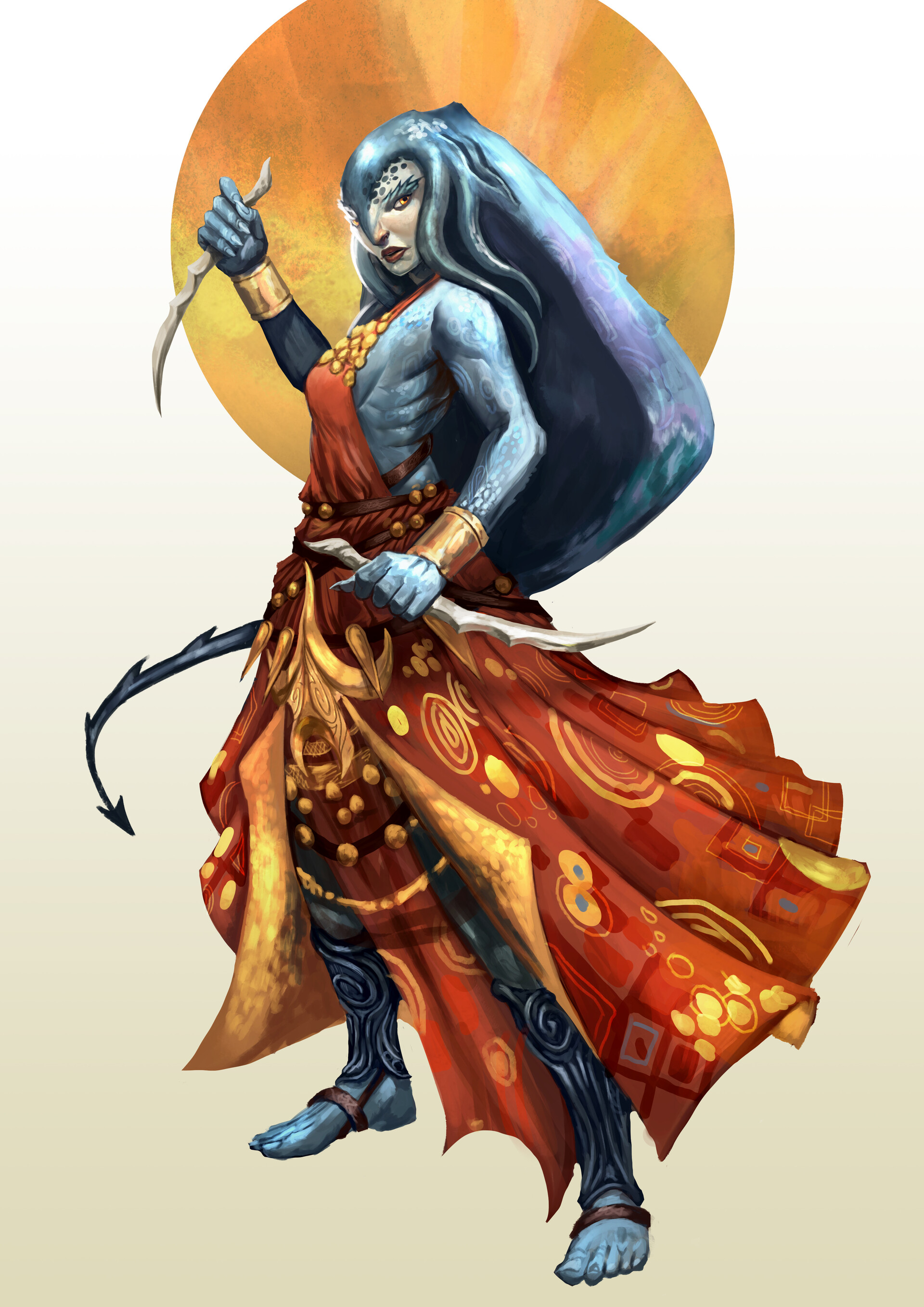 ArtStation - DTIYS - Merfolk character