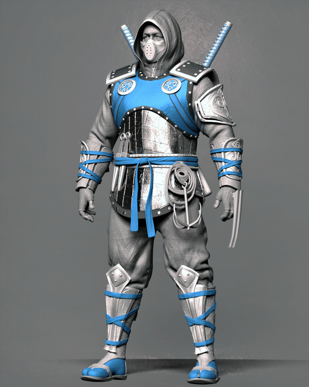 ArtStation - sub zero 3d model
