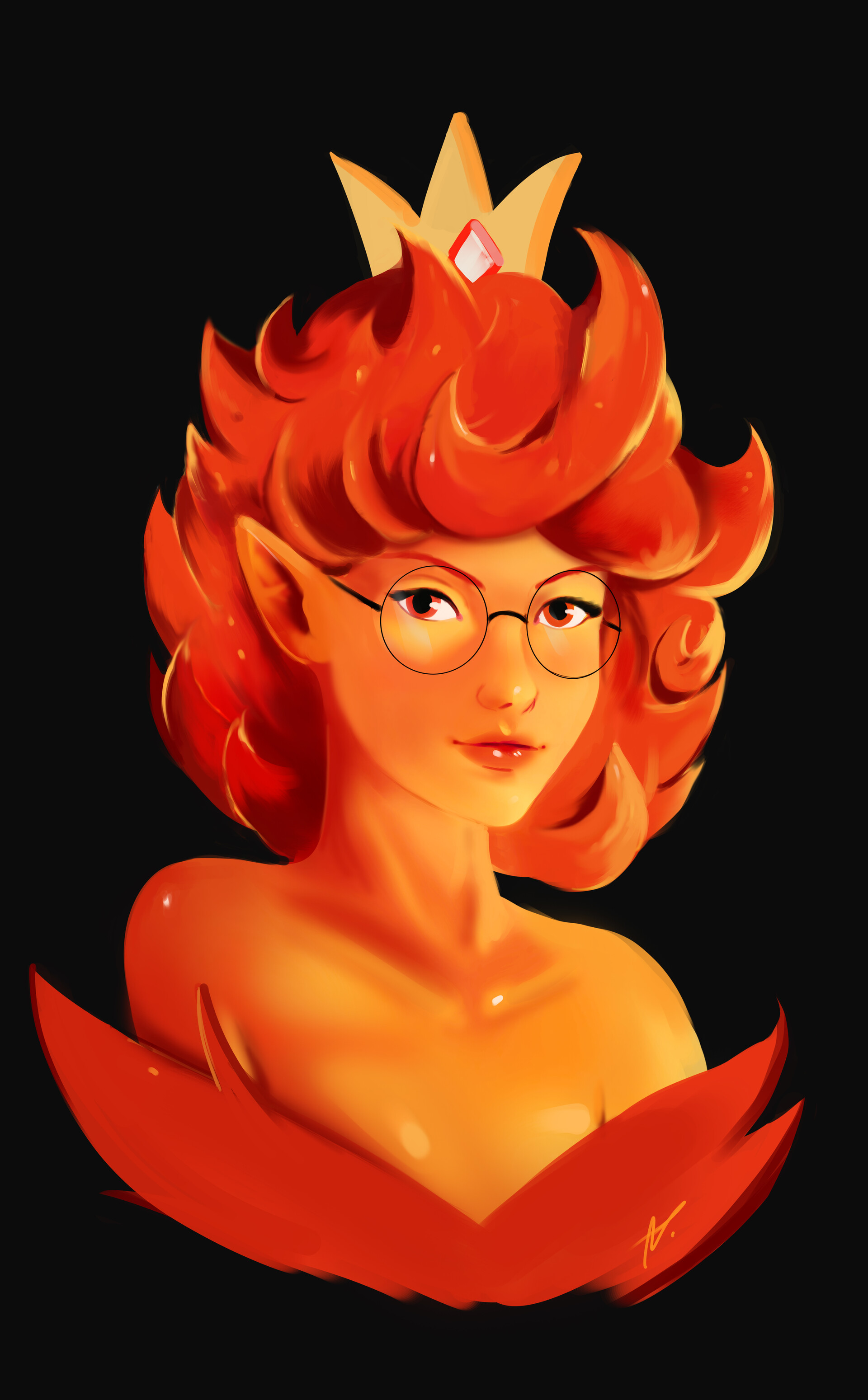 ArtStation - Flame princess