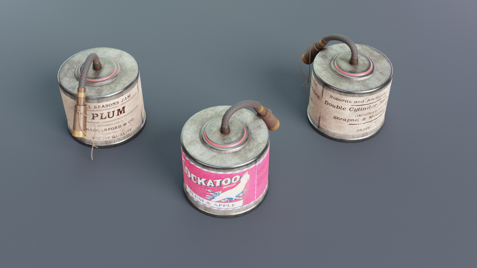 Ovidiu Barat - Jam tin grenade WW1