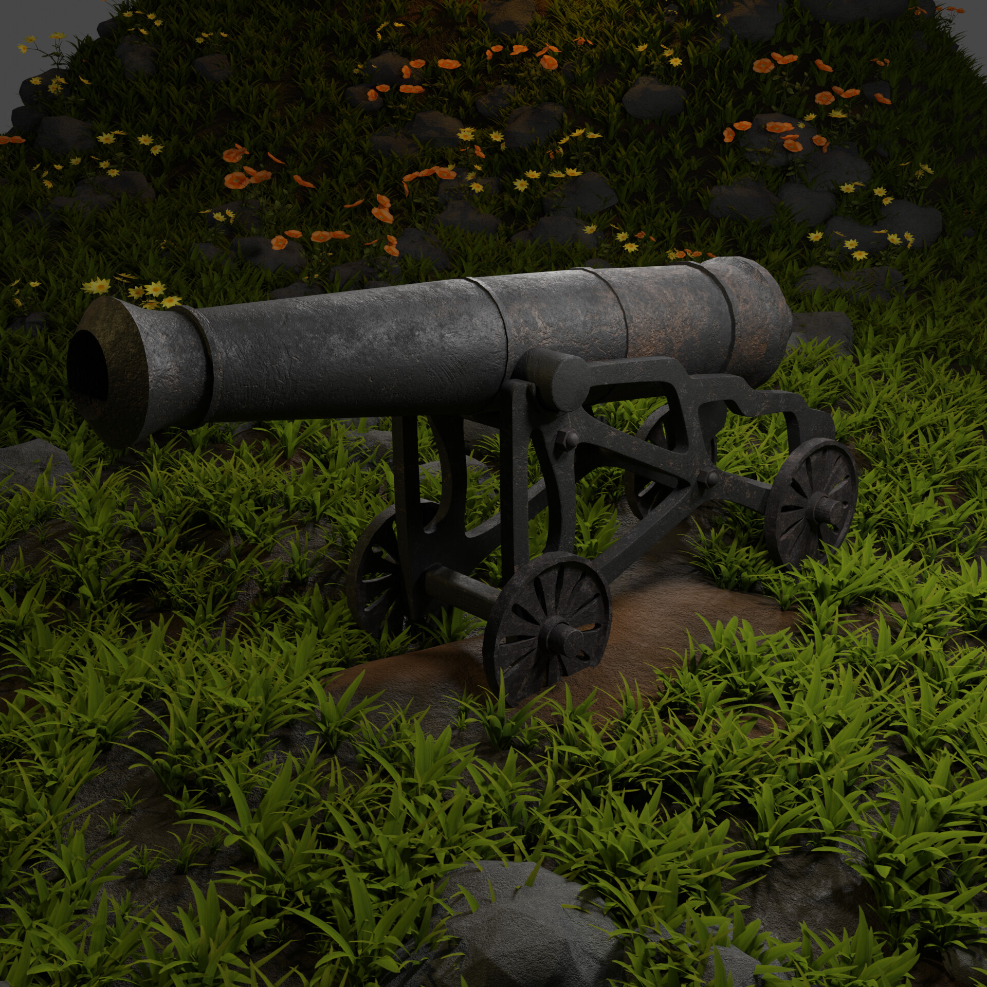 ArtStation - Artillery weapons