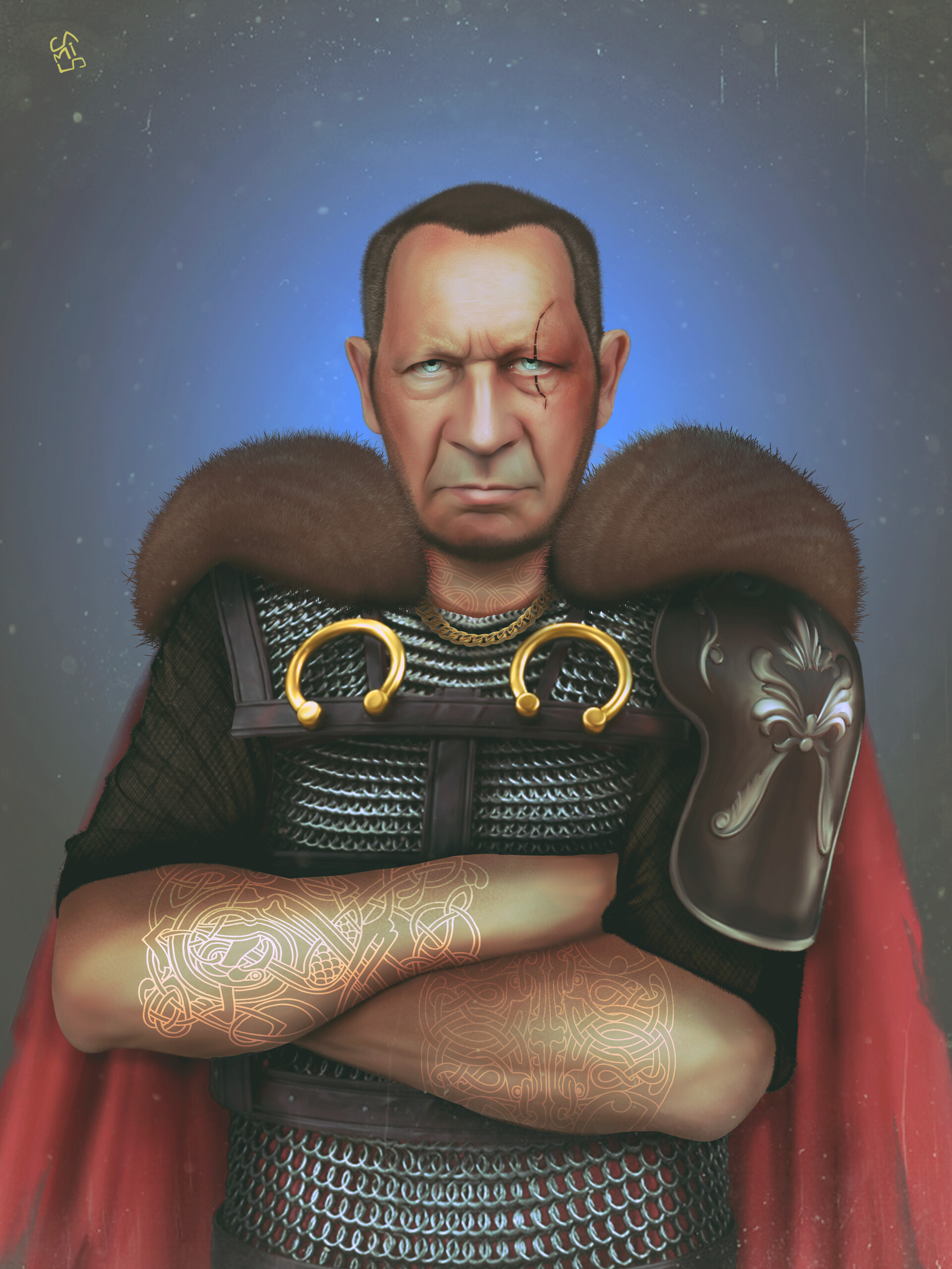 ArtStation - Roman knight