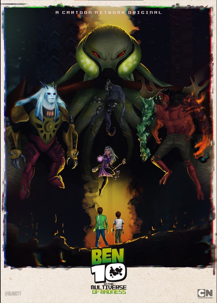 ArtStation - Ben 10 Concept Poster Illustration