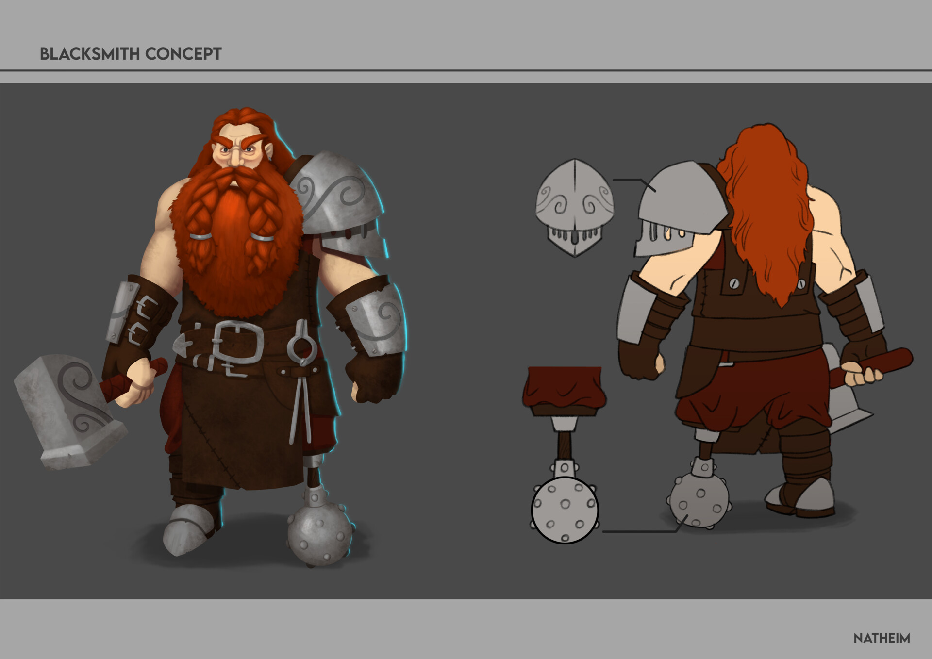ArtStation - BlackSmith Concept Art