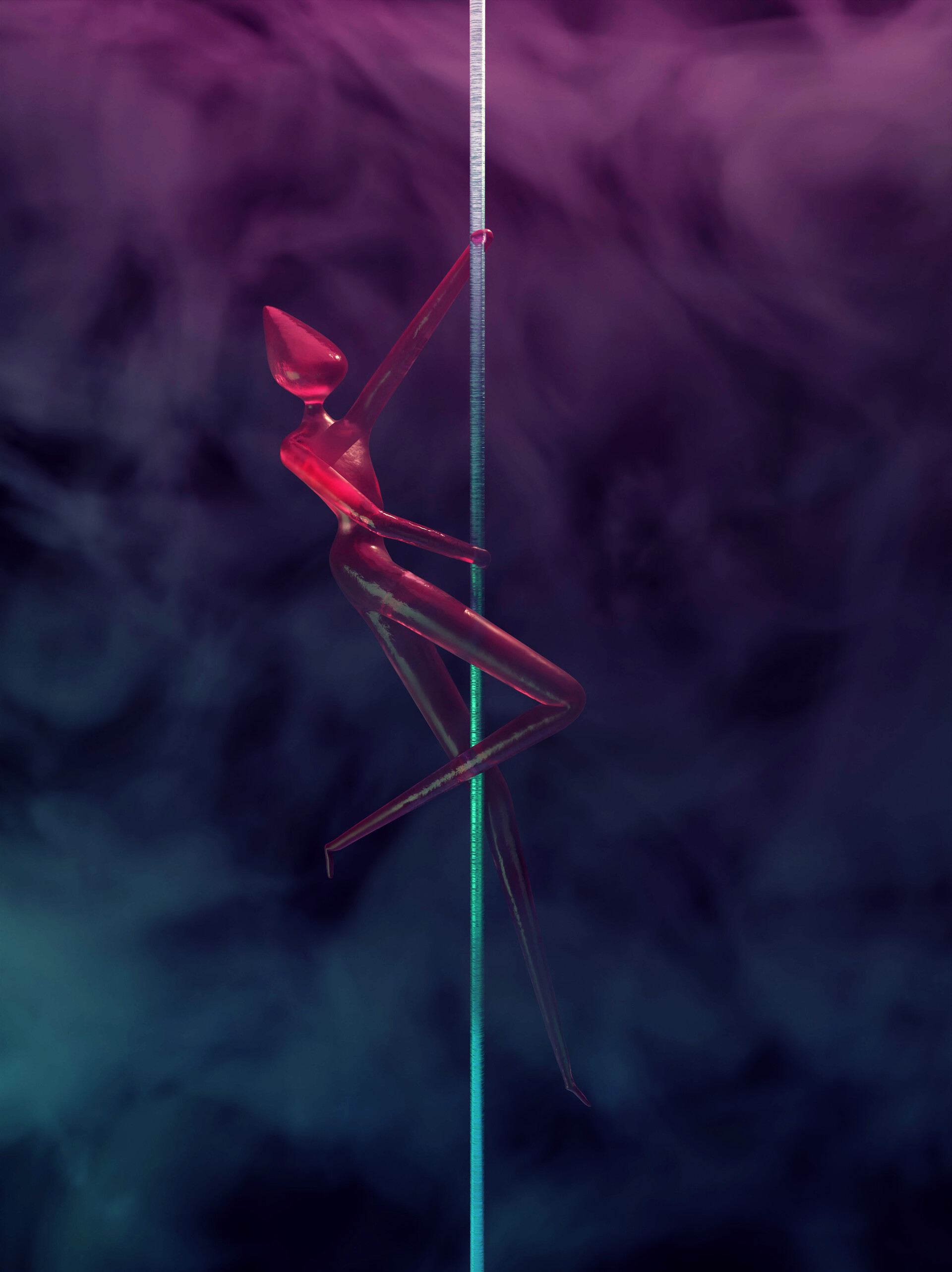 ArtStation - pole dancer