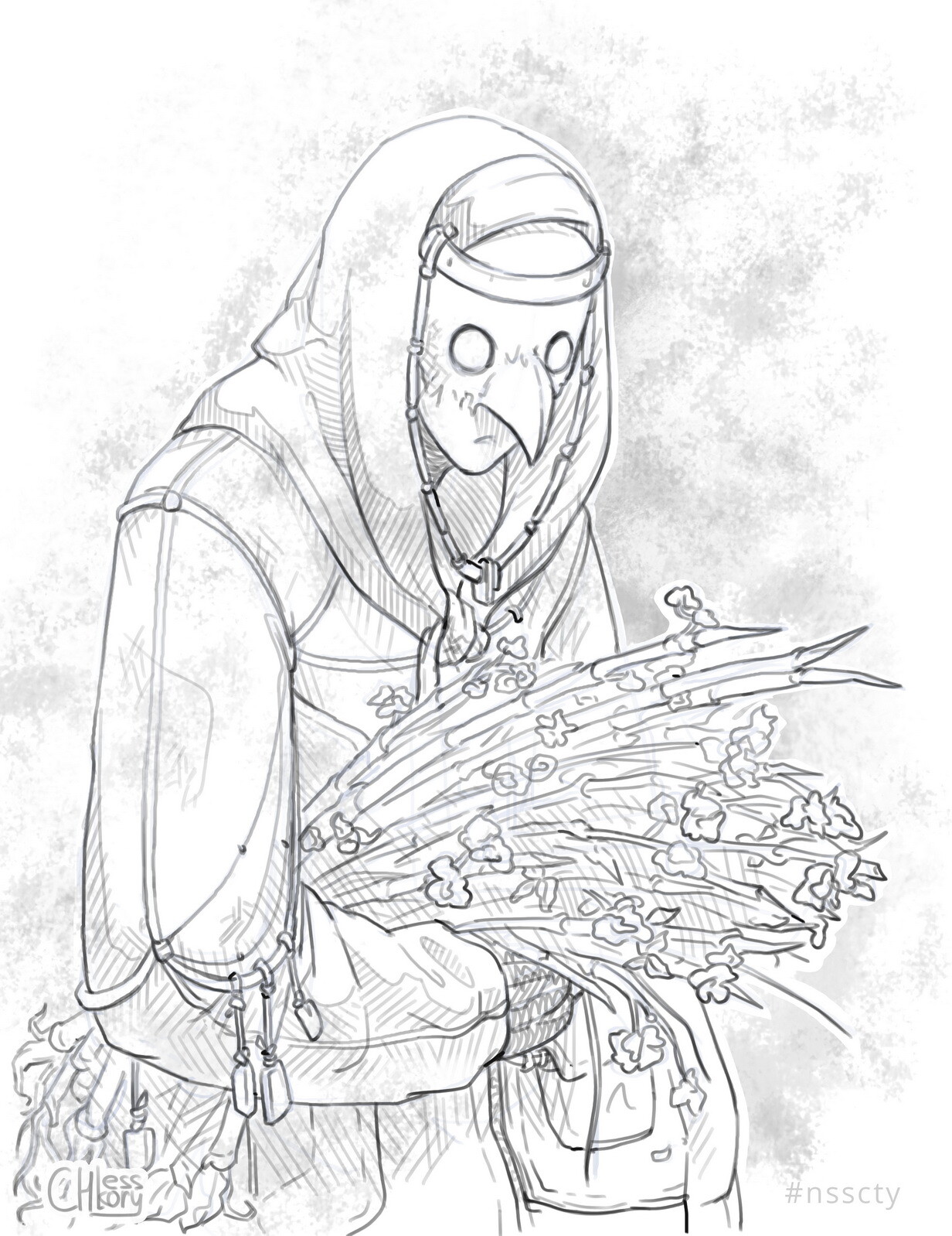 Margarita Petrova - The Healer (final + line-art only)