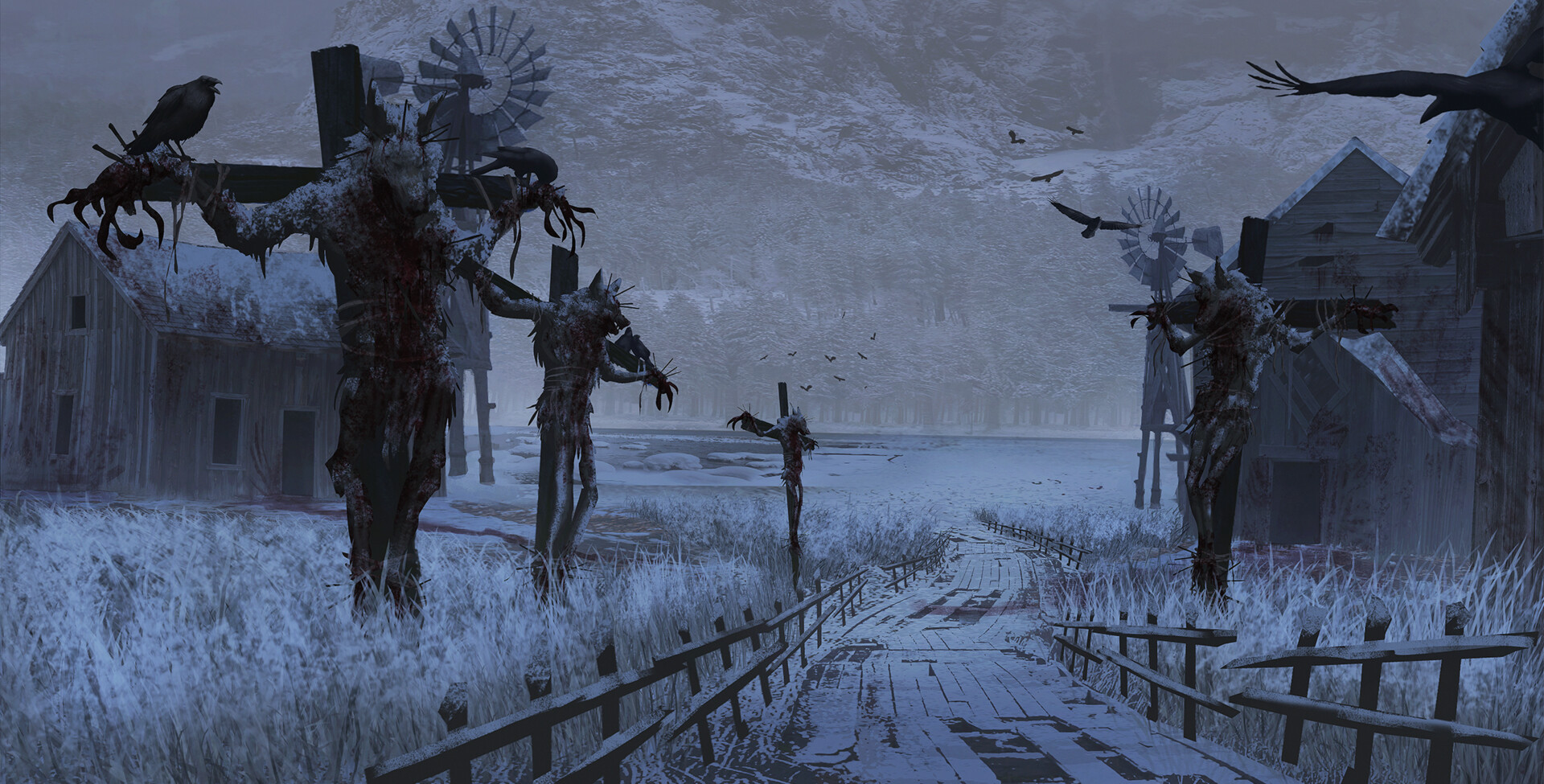 ArtStation - Ruined Village pt 2